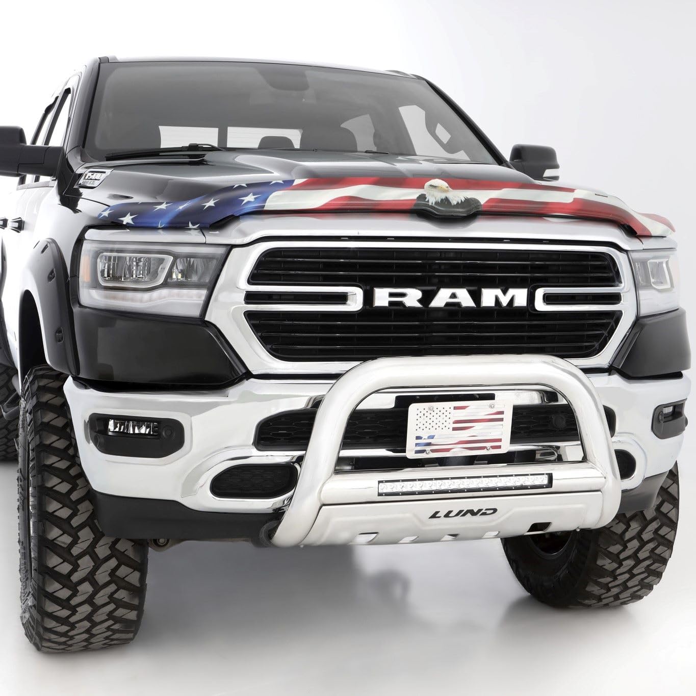 Stampede 2259-30 Vigilante Premium Bug Shield Hood Protector for Dodge RAM 1500