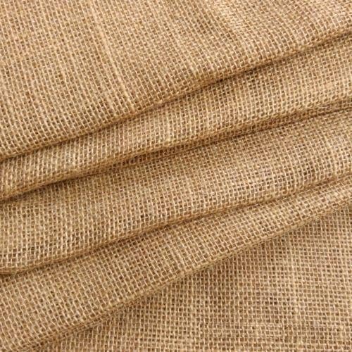 AK TRADING CO. 60-Inches Wide Natural Jute Burlap Fabric Rolls - 100 Yards