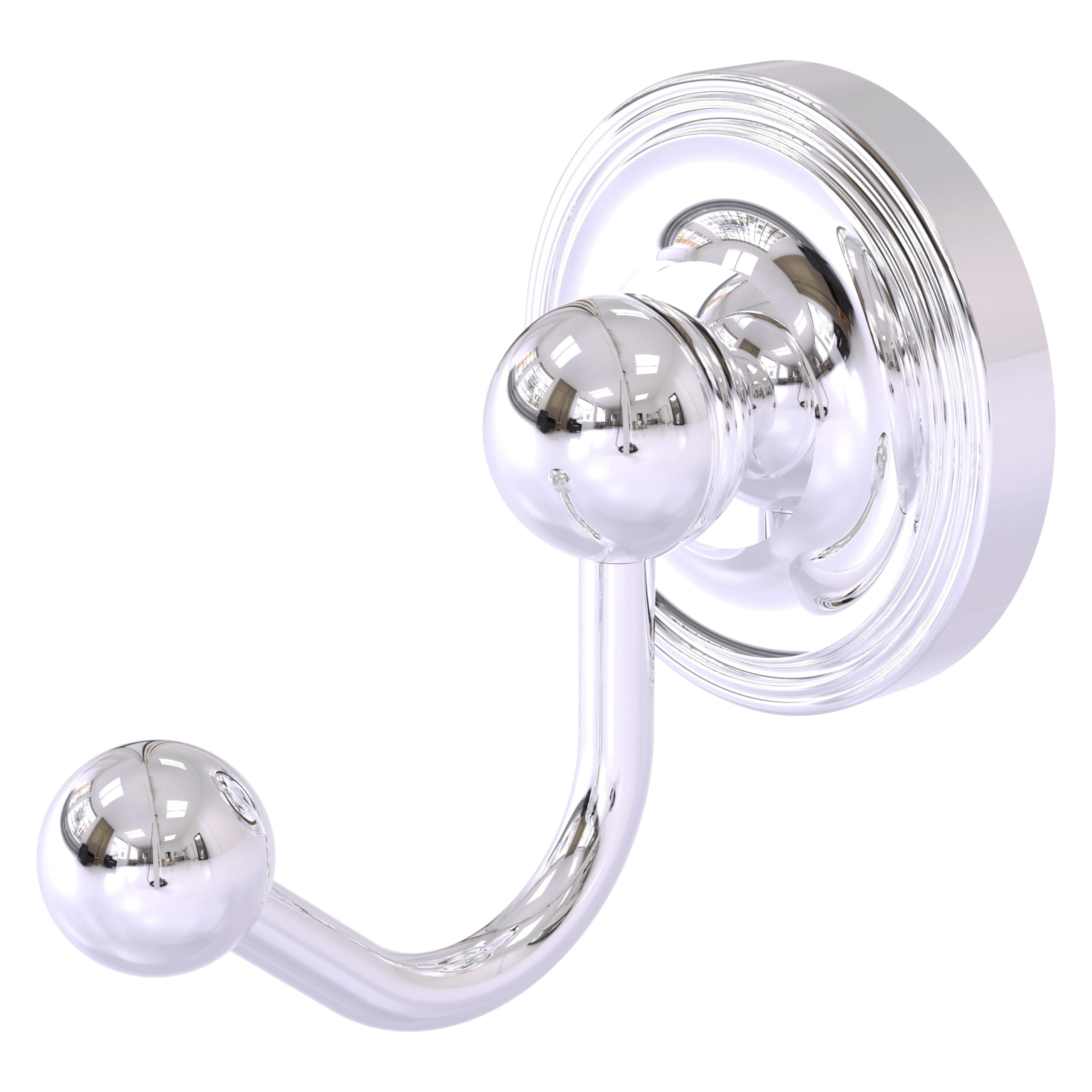 Allied Brass PR-H1 Prestige Regal Collection Robe Hook, Polished Chrome