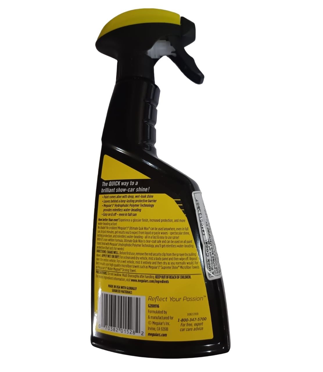 Meguiar's G17516 Ultimate Quik Wax, 15.2 Fluid Ounces