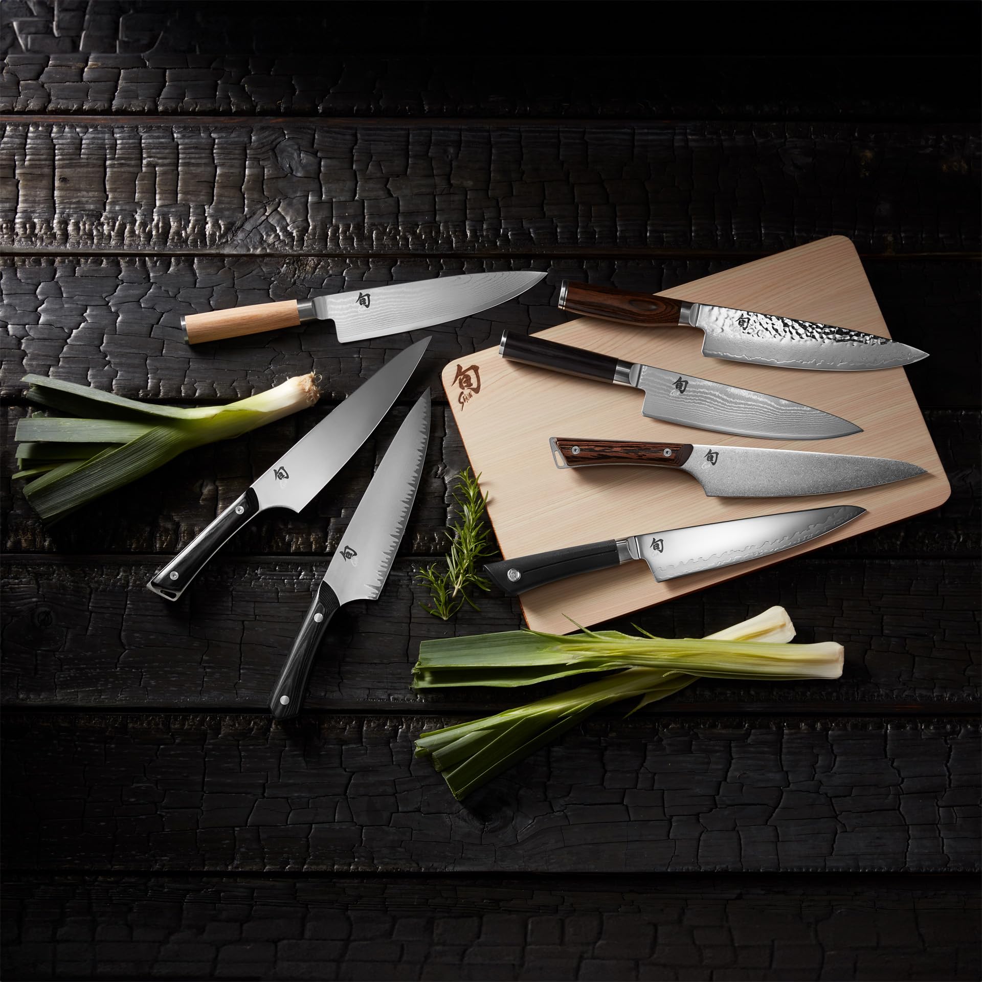 Shun Cutlery Classic Chef's Knife 8”, Thin, Light Kitchen Knife, Ideal for All-Around Food Preparation, Authentic, Handcrafted Japanese Knife, Professional Chef Knife
