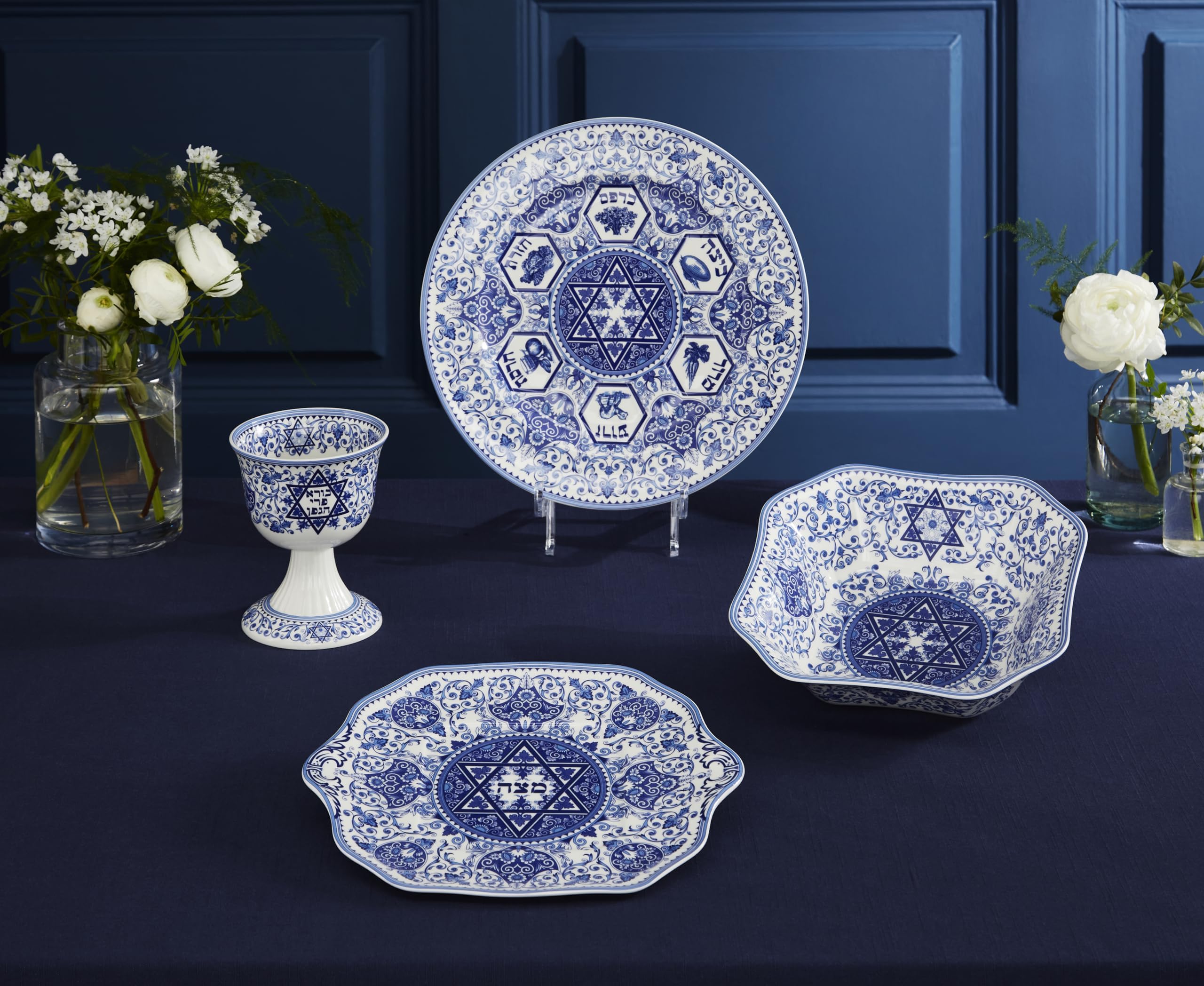 Spode Judaica Passover Matzoh Plate