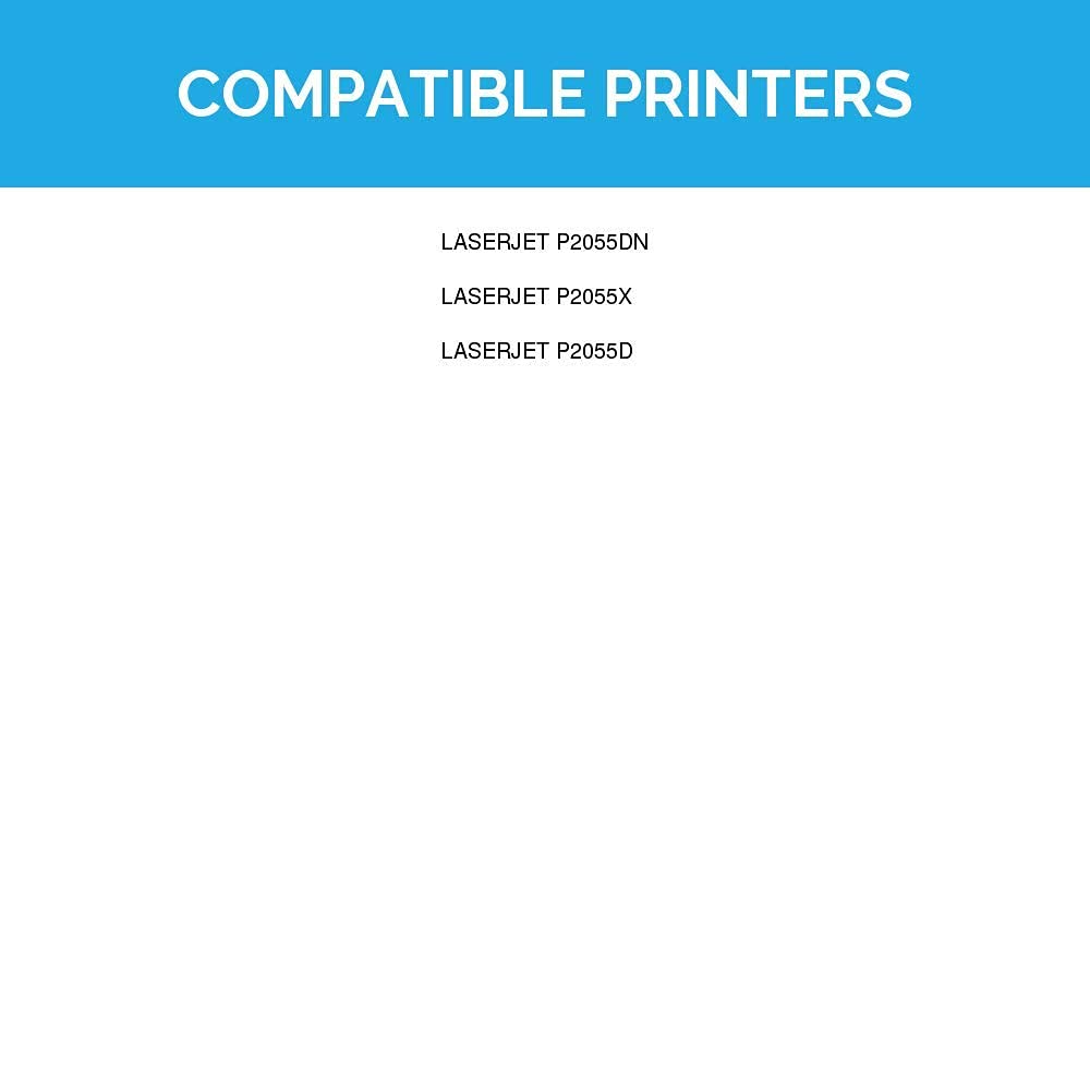 LD Compatible Toner Cartridge Replacement for HP 05X CE505X High Yield (Black)