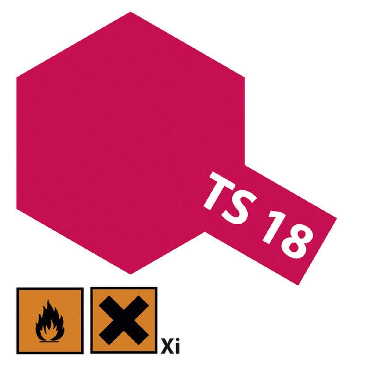 TAMIYA USA TAM85018 Spray Lacquer TS-18 Metallic Red