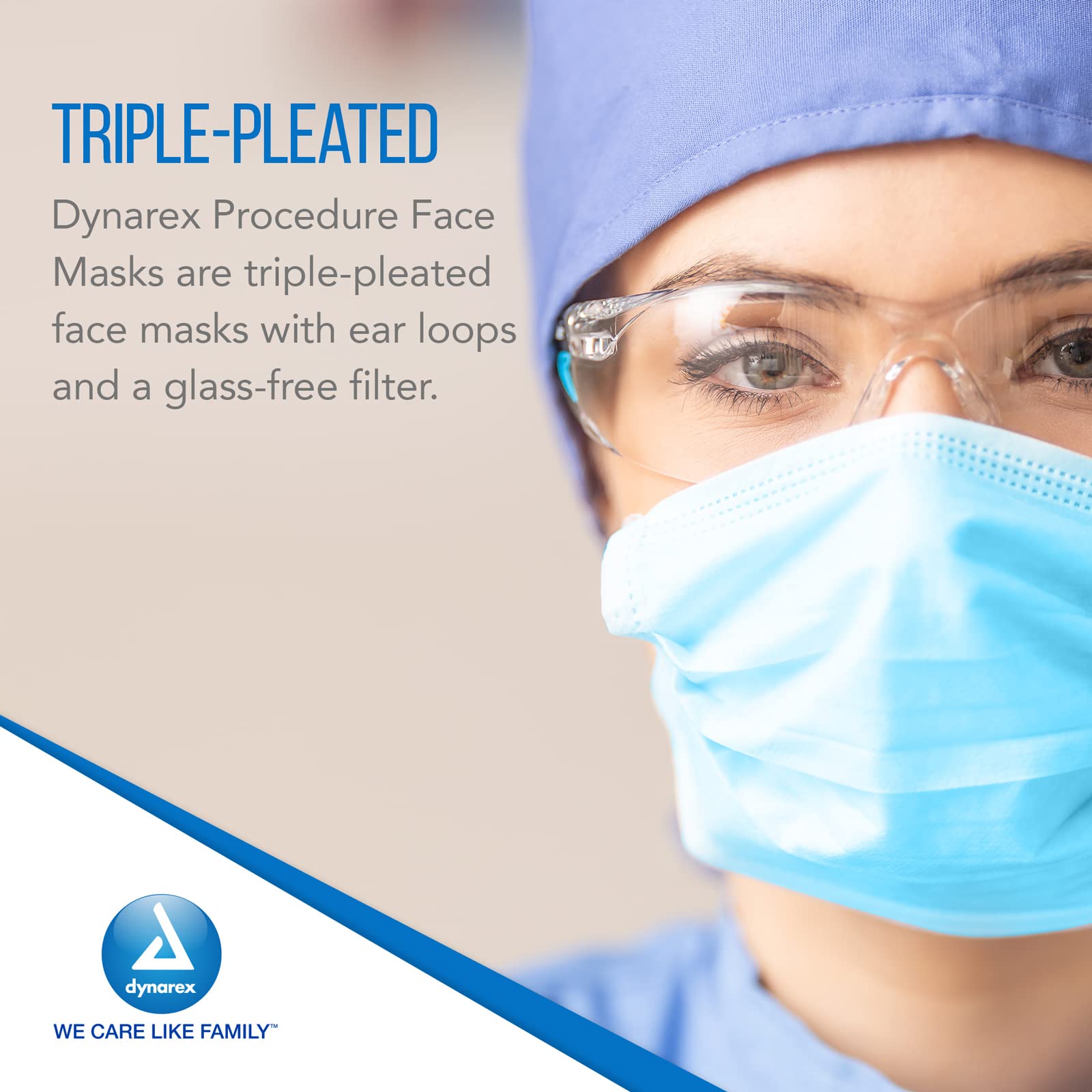 Dynarex Medical Surgical Protective Face Mask
