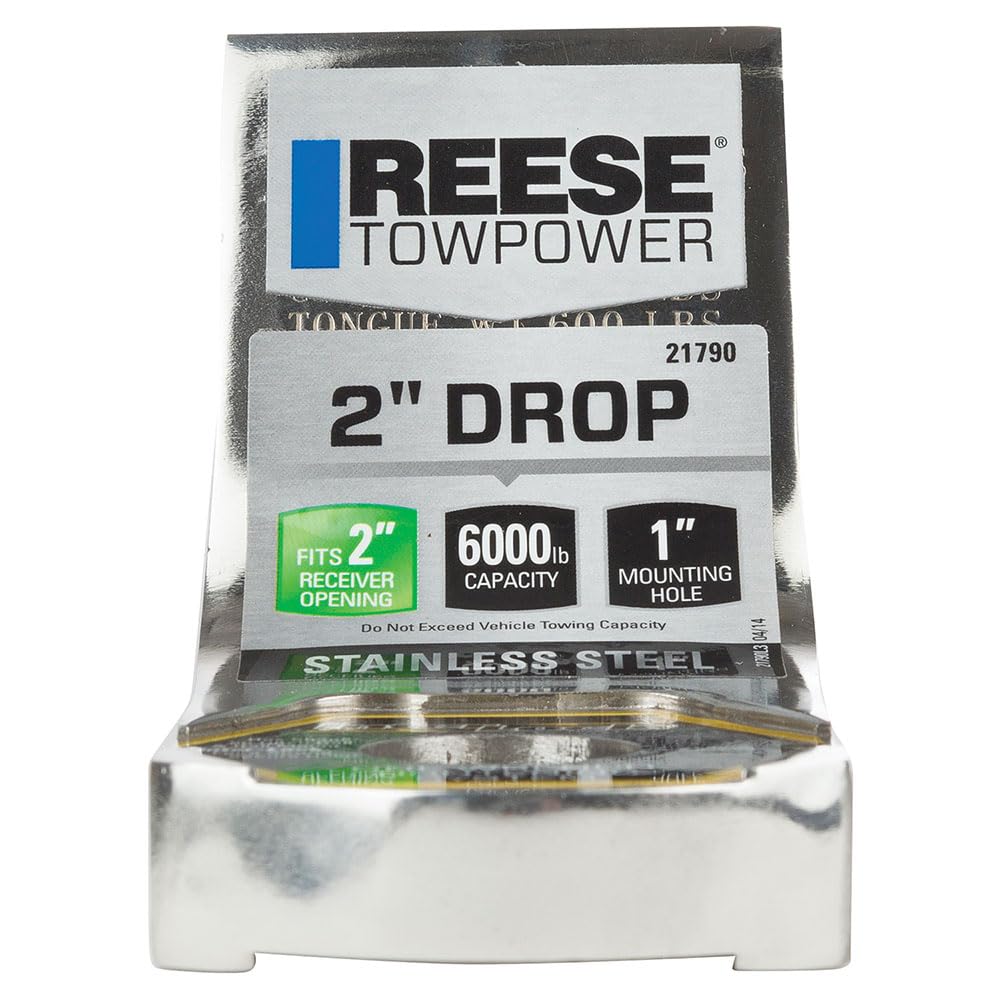Reese Towpower 21790 Stainless Steel Class III Interlock Ball Mount