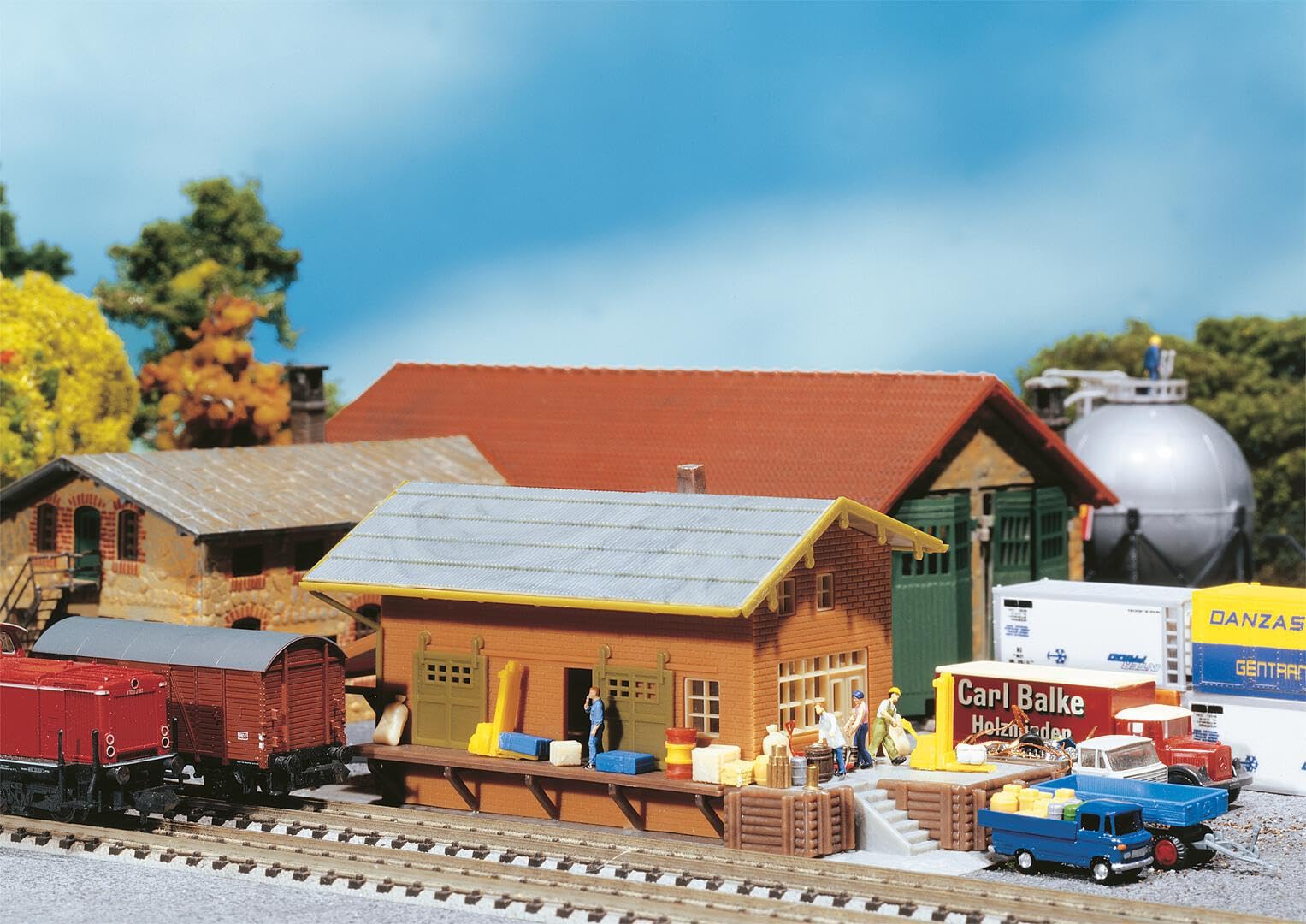 Faller 222117 Freight House N Scale Building Kit