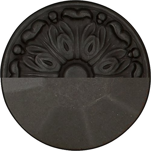 Hickory Hardware P2175-BI Craftsman Collection Hook, 1-3/8 Inch Center to Center, Black Iron