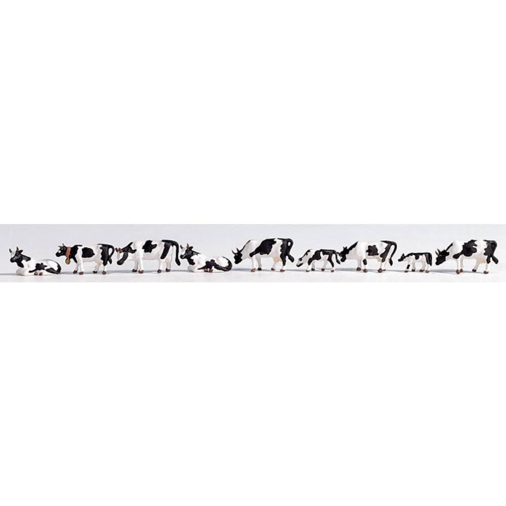 Noch 36721 Cows Black/White 9/ N Scale Figures