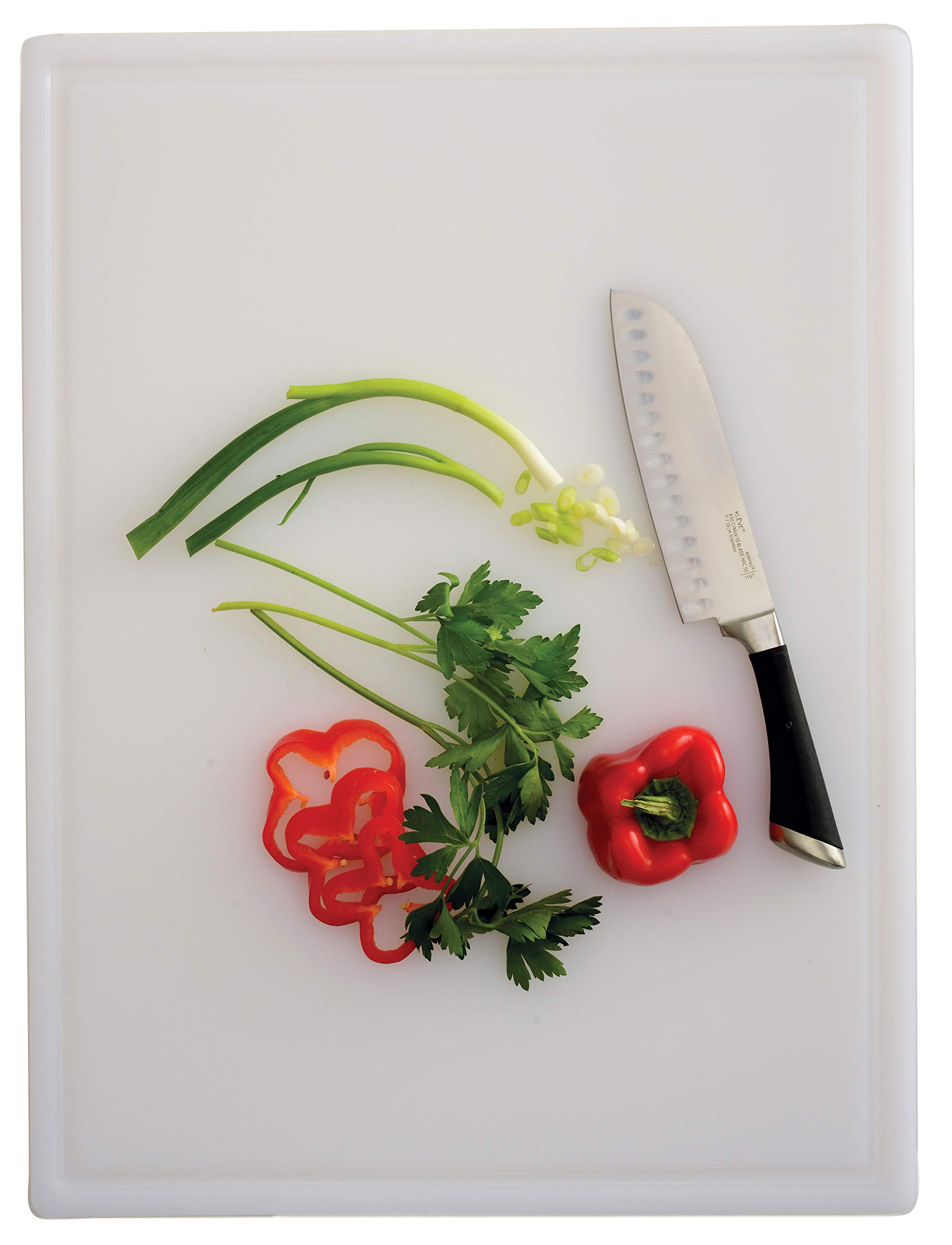 Norpro KLEVE Stainless Steel 7-Inch Santoku Knife