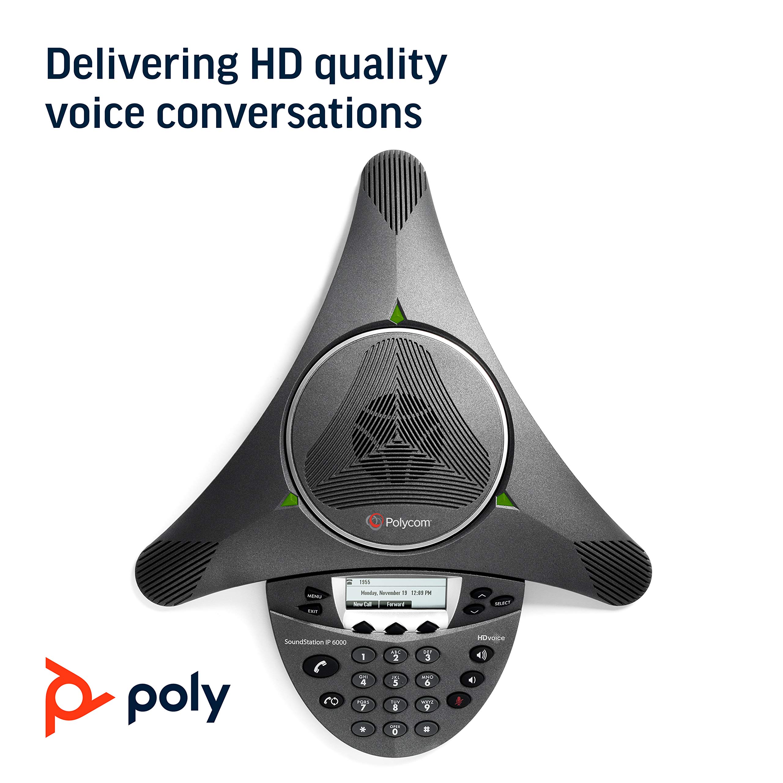 Polycom Soundstation IP 6000 2200-15600-001 For Poe - No Power Supply Included