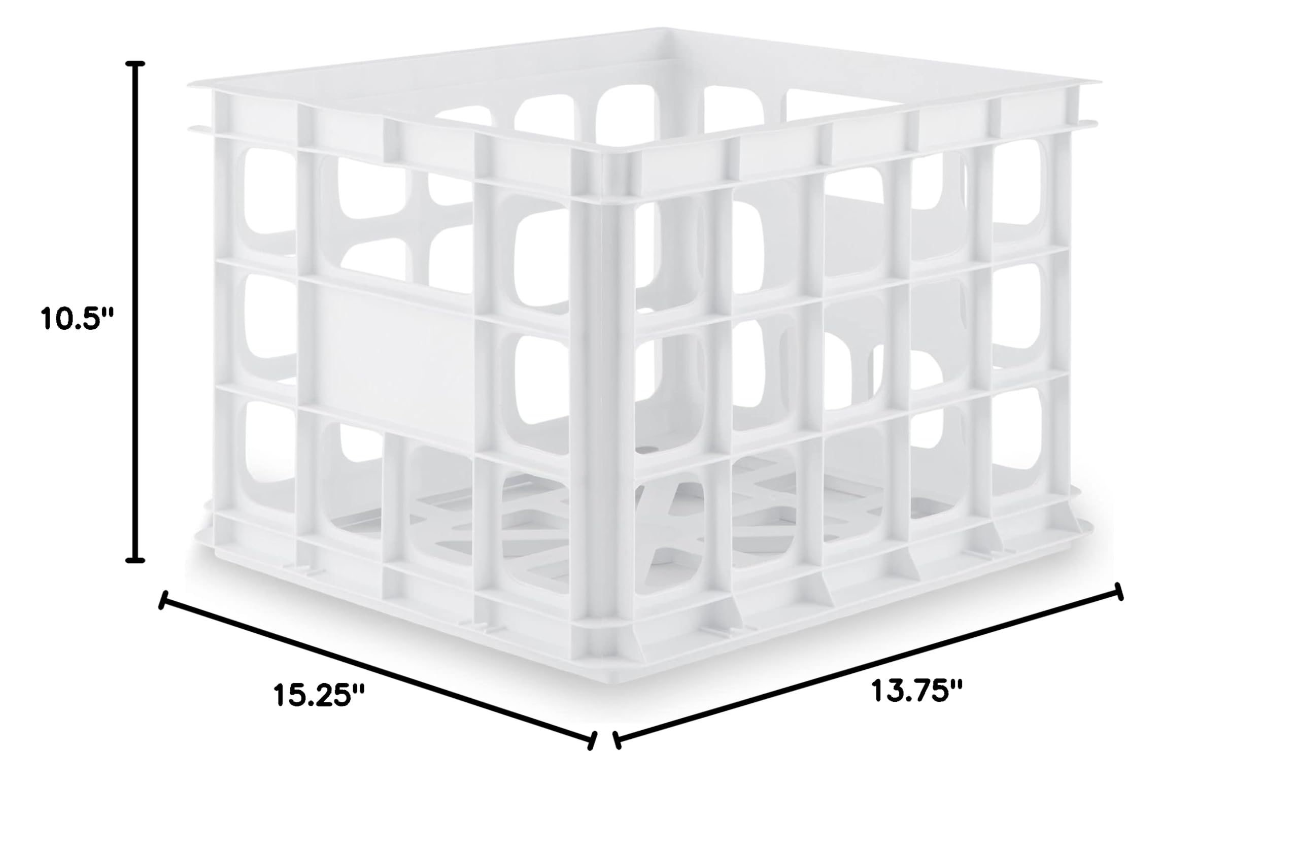 Sterilite 16928006 WHT Stor Crate, White