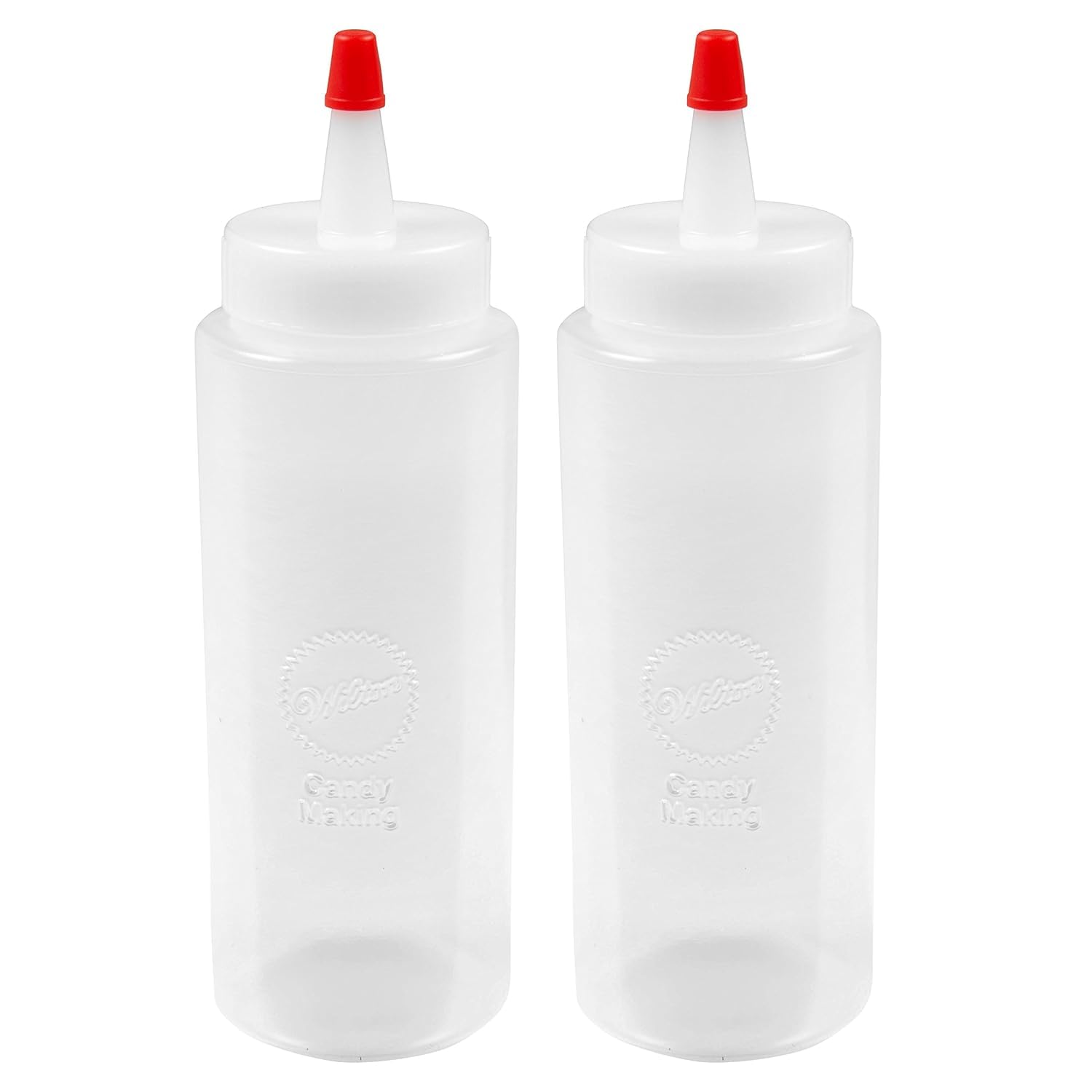 Wilton Mini Squeeze Bottles, 6 oz., 2-Piece, Plastic