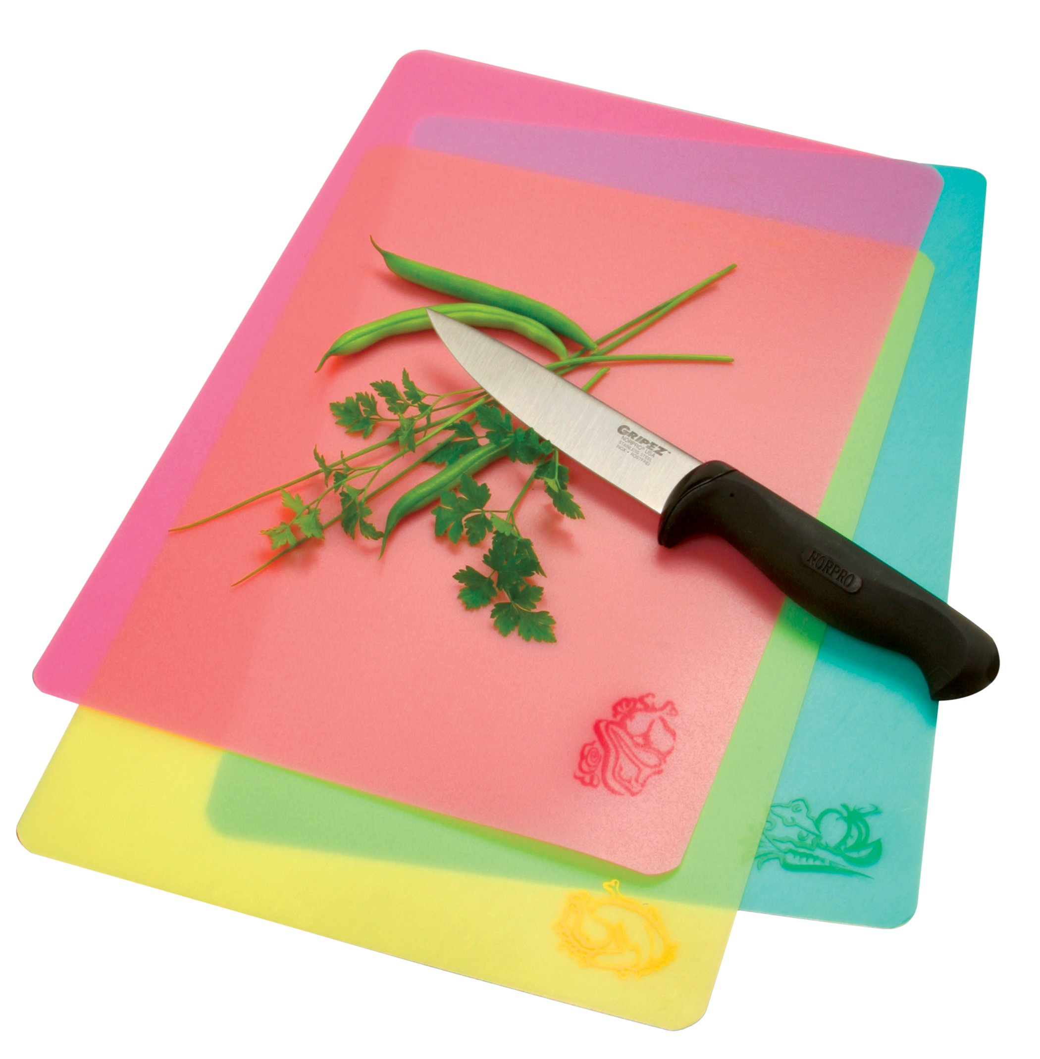 Norpro Cut N' Slice Flexible Cutting Boards, Set of 3