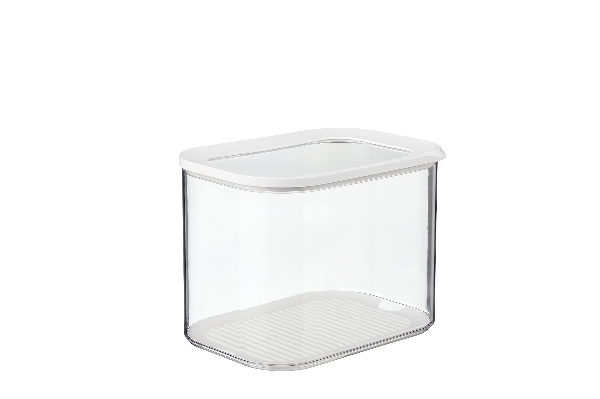 MEPAL, MODULA Storage Box Large for Pasta, Bread Rolls, Cereal, Flour, Coffee, and Meal Prep with Transparent Lid, Airtight, Portable, BPA Free, Holds 4500ml|152oz, 1 Count