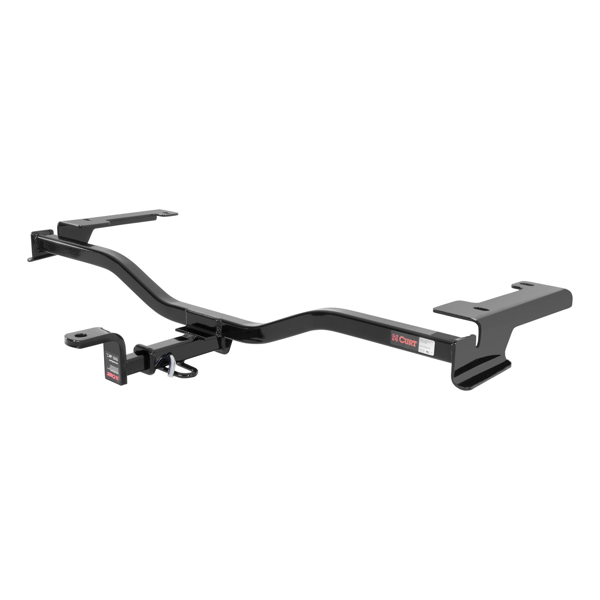 CURT 113903 Class 1 Trailer Hitch with Ball Mount, 1-1/4-In Receiver, Fits Select Ford Fusion, Lincoln MKZ, Mercury Milan