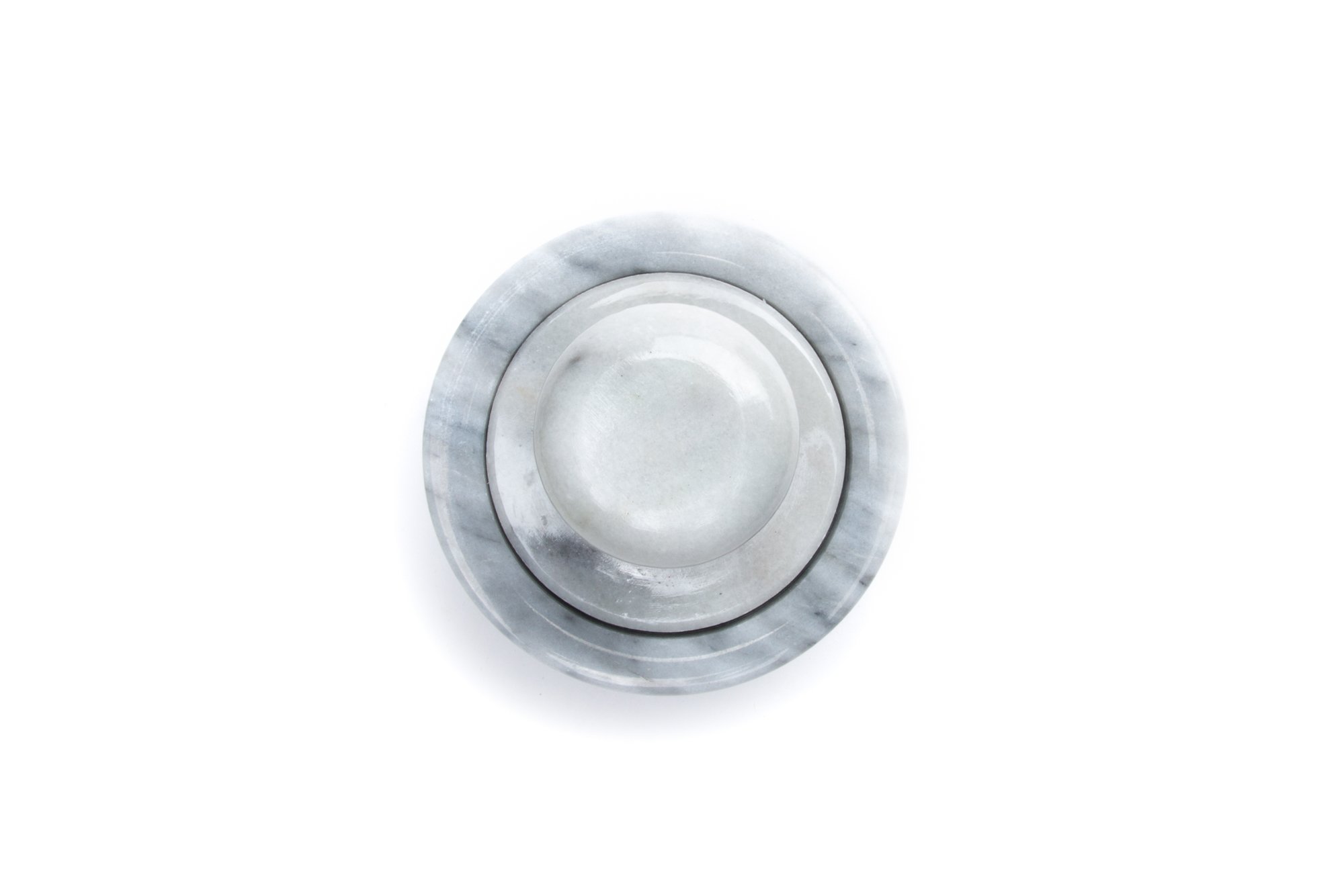 Fox Run Marble Mortar and Pestle, White