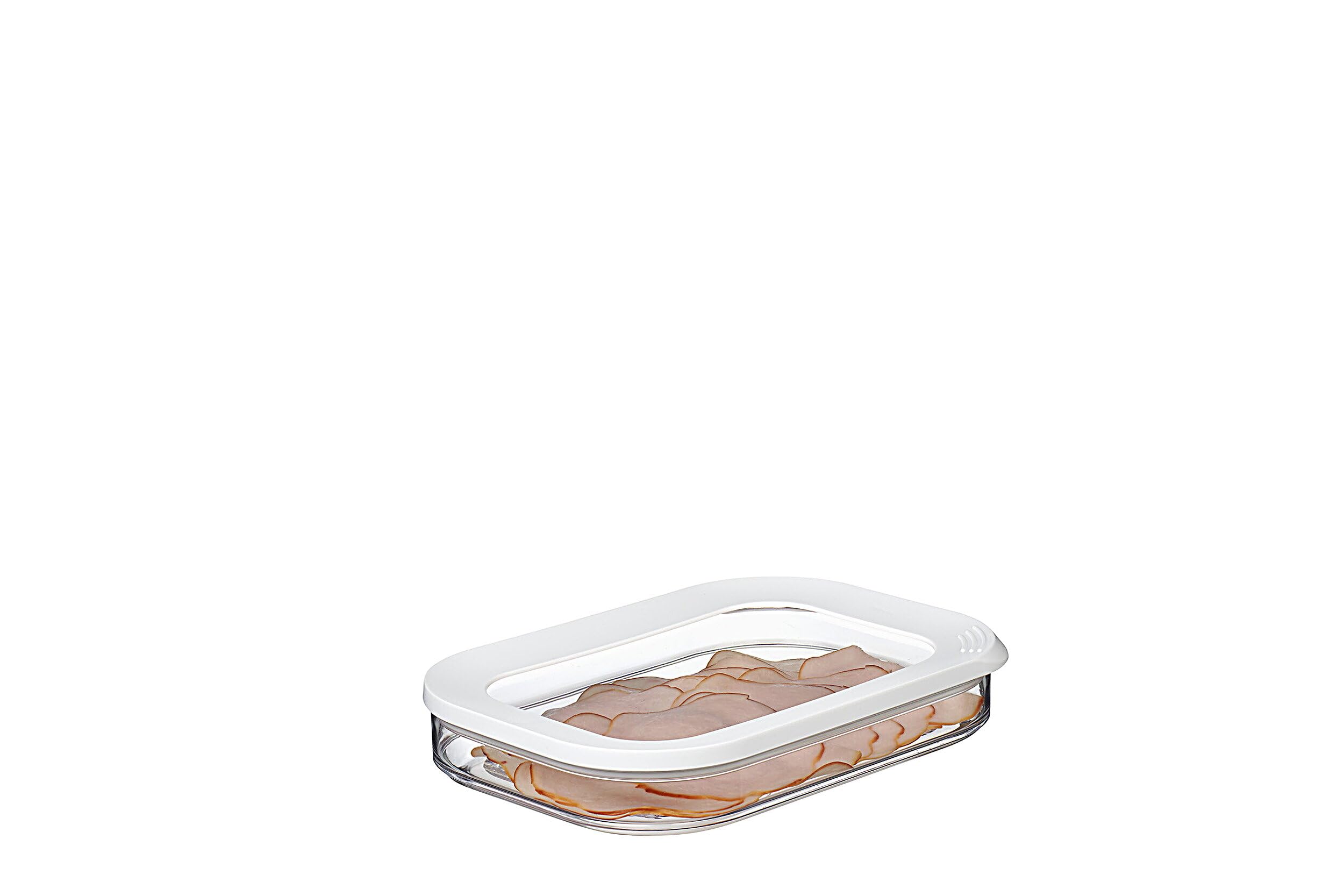 MEPAL, MODULA Food Storage Box with Lid for Salami, Turkey, Bologna, Deli and Luncheon Meat, BPA Free, Color, 540ml | 19oz, 1 Count