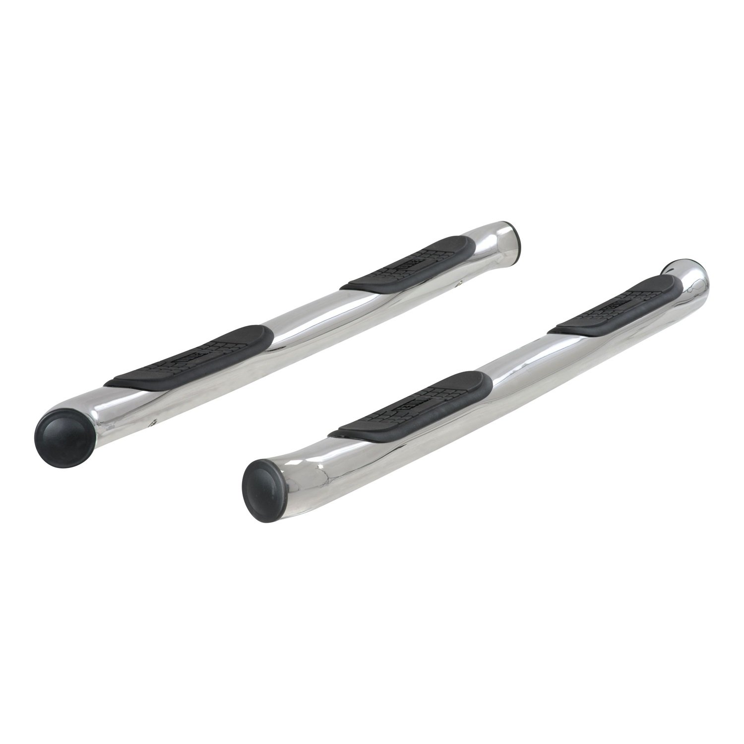 ARIES 201005-2 3-Inch Round Polished Stainless Steel Nerf Bars, No-Drill, Select Jeep Liberty