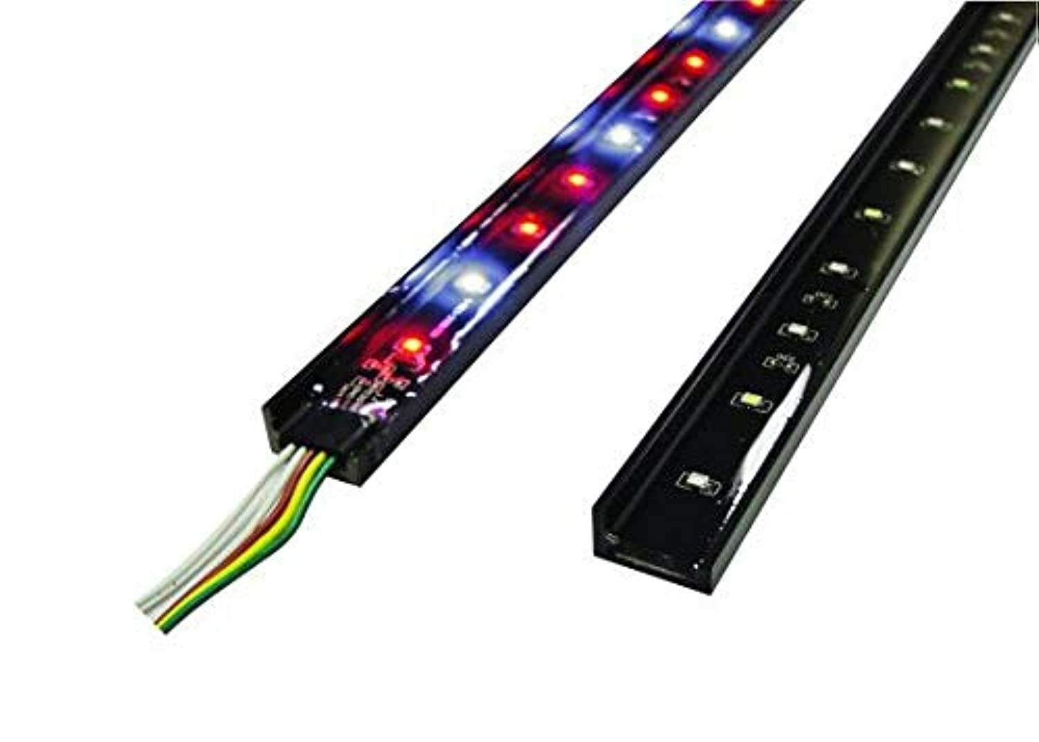 Rampage 49" LED Tailgate Light Bar | Superbrite LED 6 Function, Brake, Left/Right Turn Signals, Flasher/Running Lights, Reverse/Backup Lights, Black | 960137 | Universal Fit & Mounting