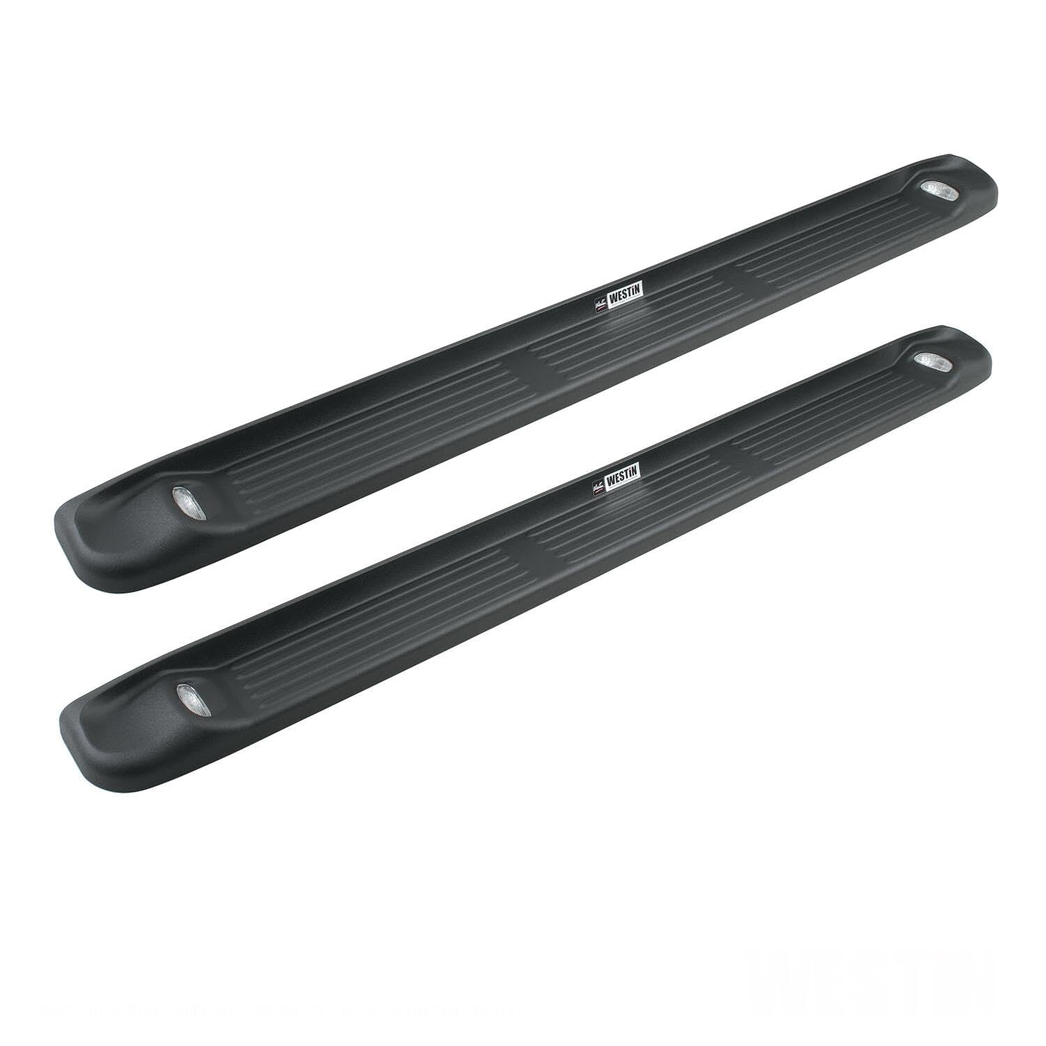 Westin 27-0015 Molded Step Board with Light, Black