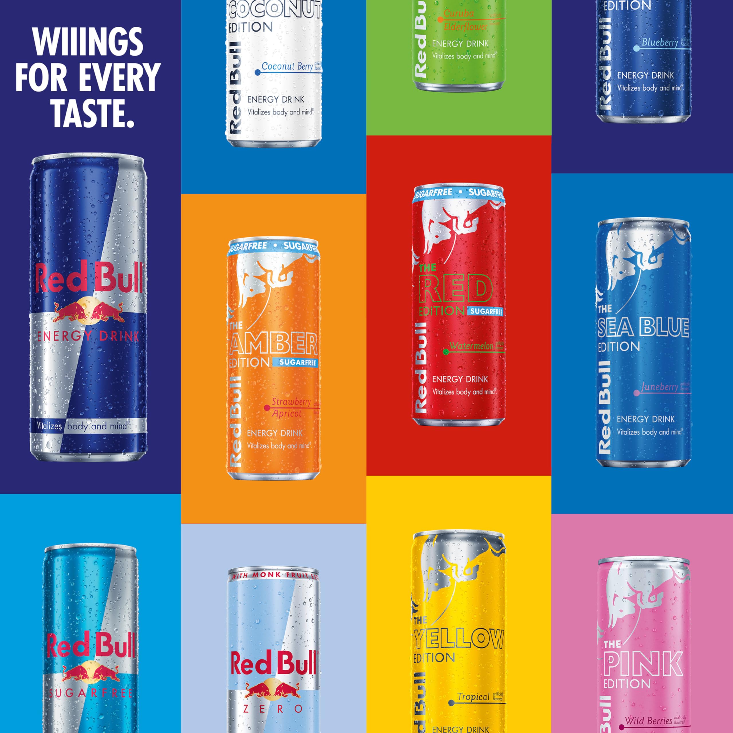 Red Bull Energy Drink, 8.4 Fl Oz (24 Pack)