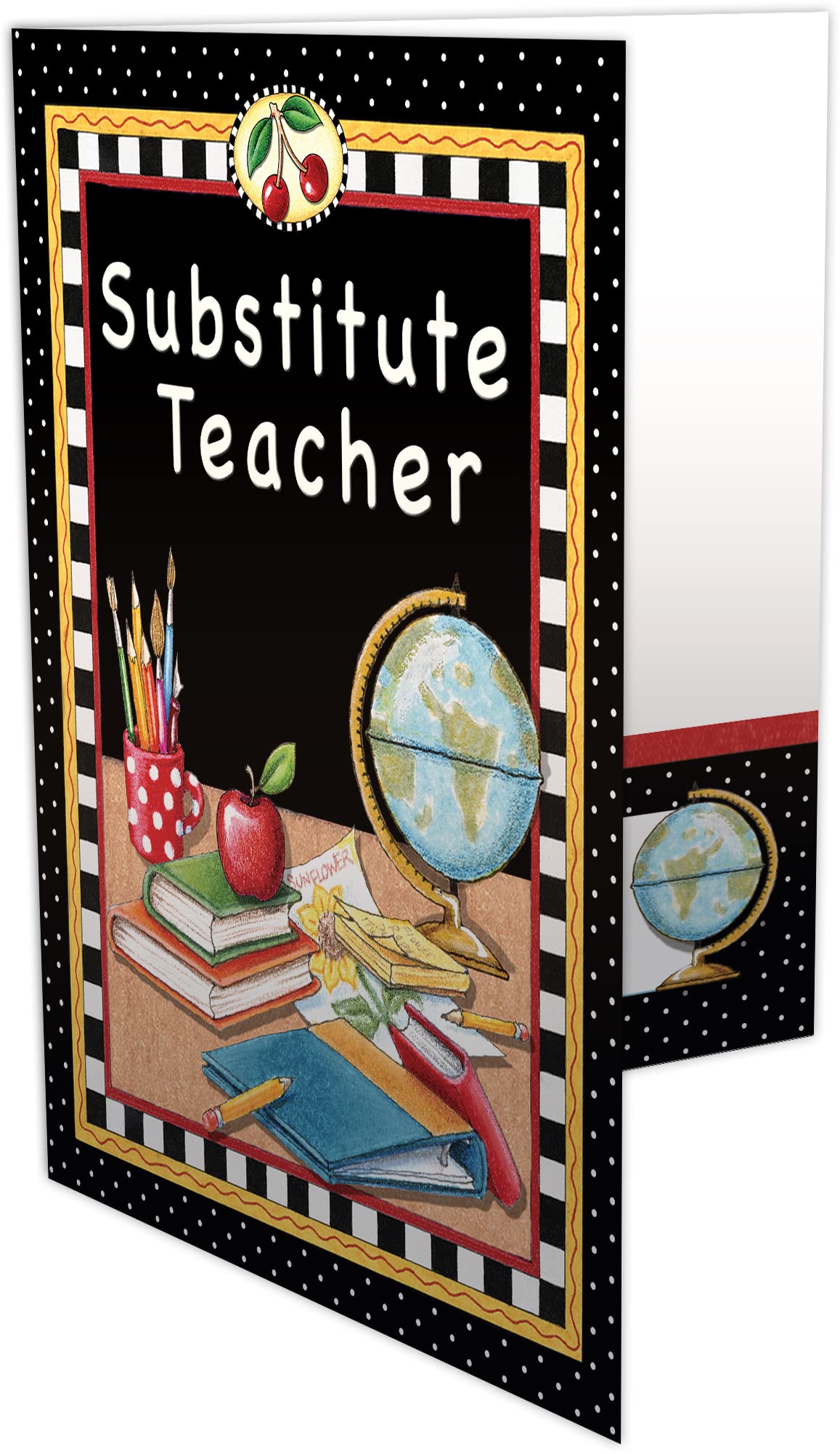 Teacher Created Resources Substitute Teacher Pocket Folder from Mary Engelbreit (4834)