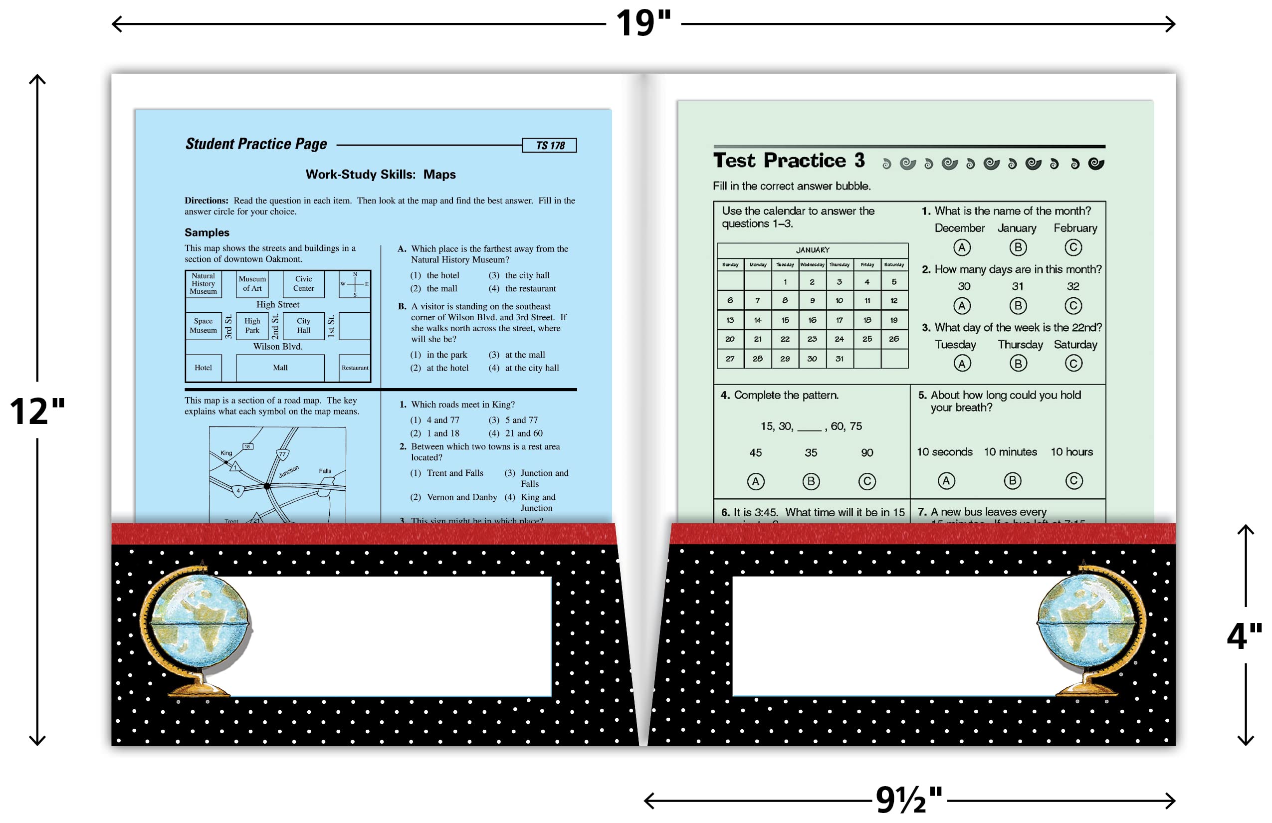 Teacher Created Resources Substitute Teacher Pocket Folder from Mary Engelbreit (4834)
