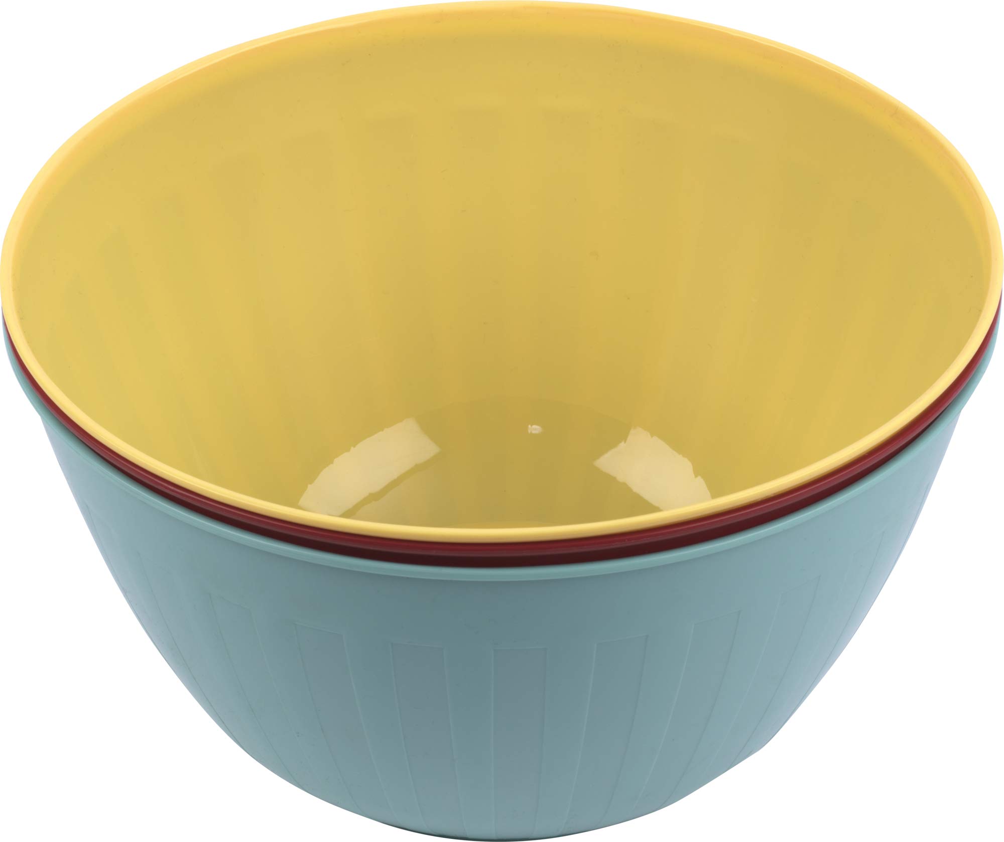 BRADSHAW INTERNATIONAL 11642 7QT MP Plastic Bowl, Blue, Large