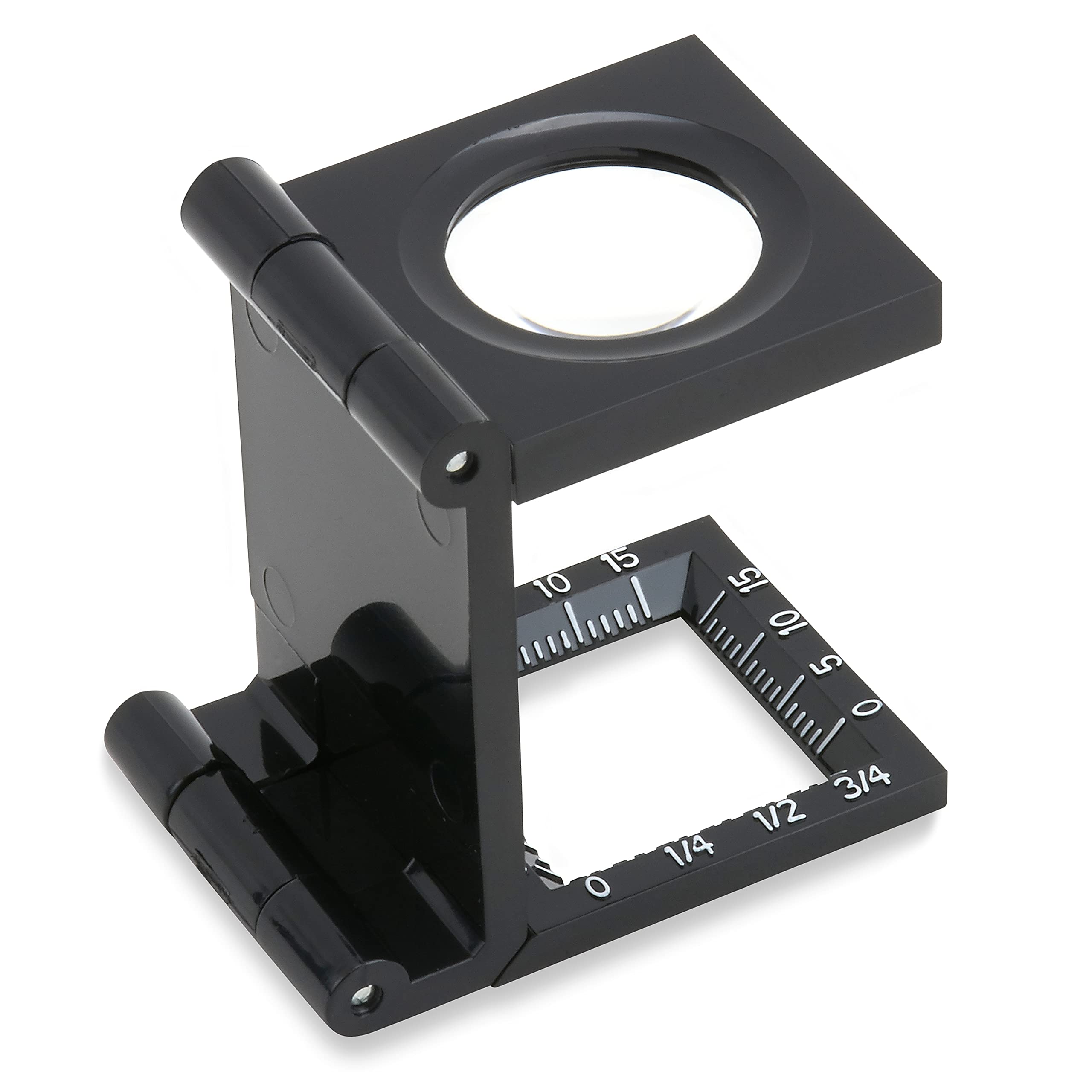 CarsonĀ® LinenTest 6.5x20mm Folding Magnifier (LT-20)