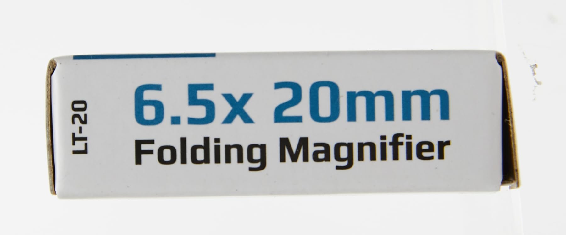 CarsonĀ® LinenTest 6.5x20mm Folding Magnifier (LT-20)