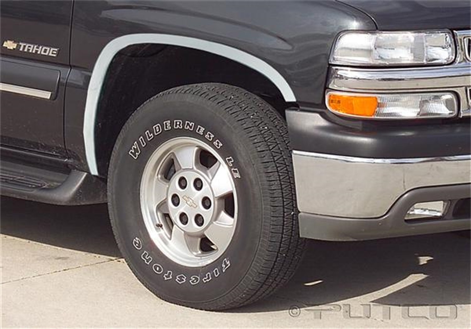 Putco 97108 Stainless Steel Full Fender Trim Kit for Tahoe/Yukon