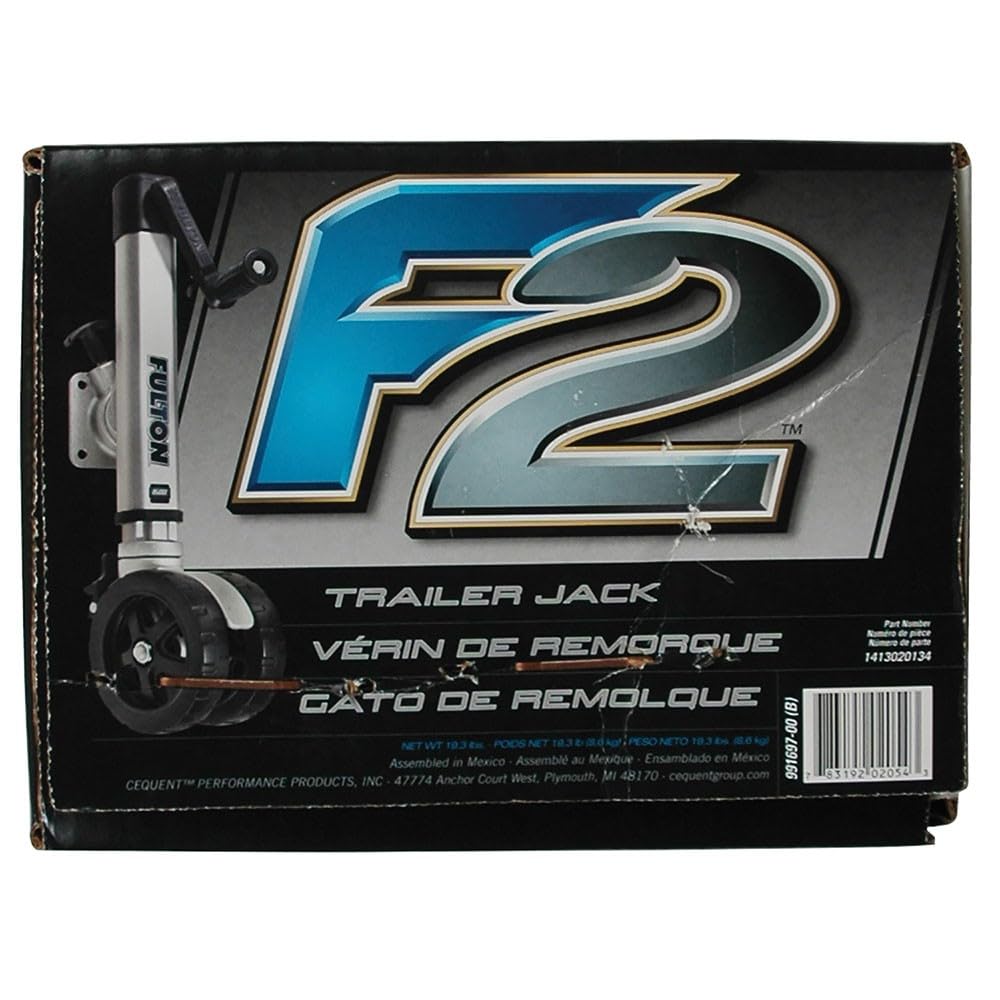 Fulton 1413020134 F2 Twin Track Trailer Tongue Jack