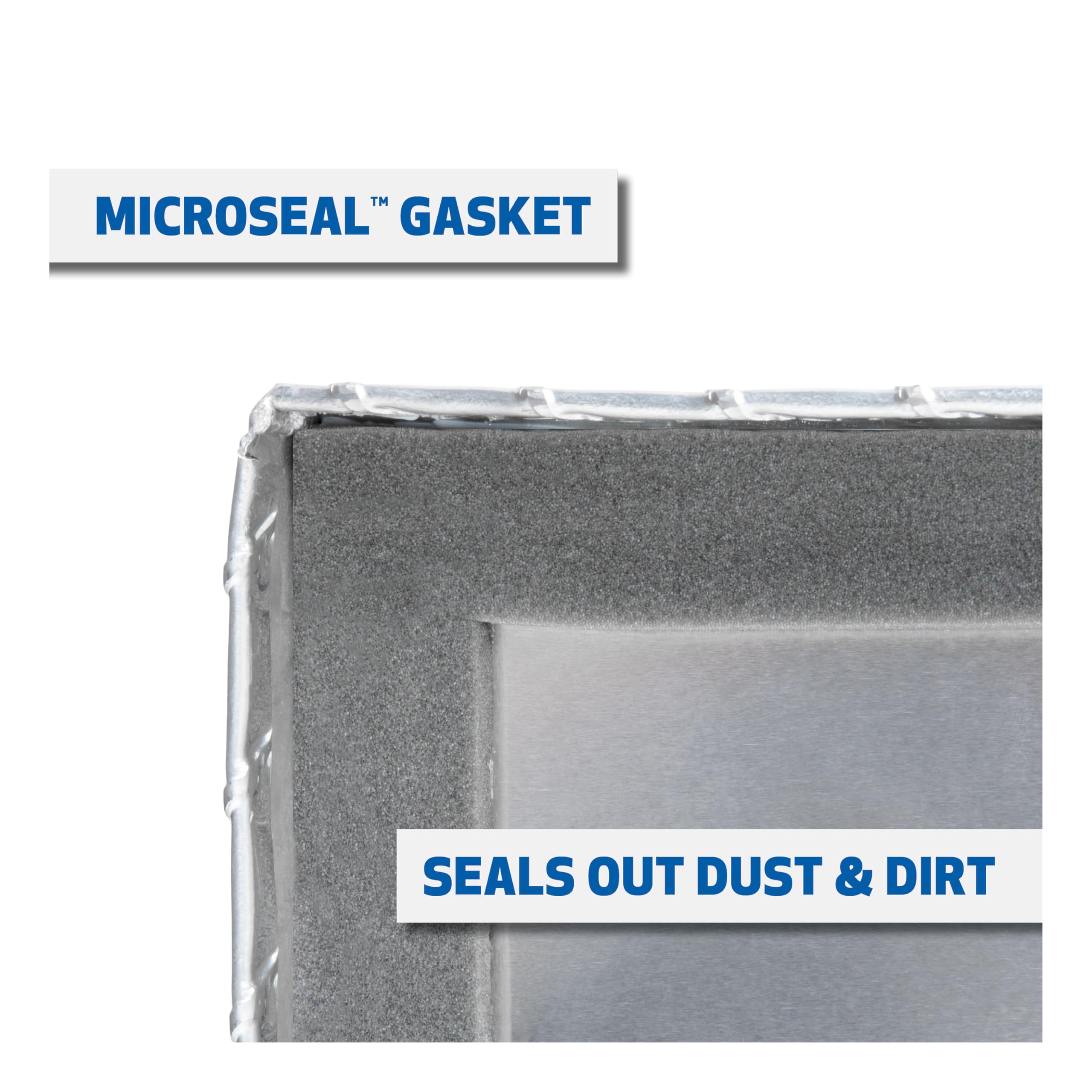 UWS TBSM-48 Aluminum Side Mount Box with Beveled Insulated Lid