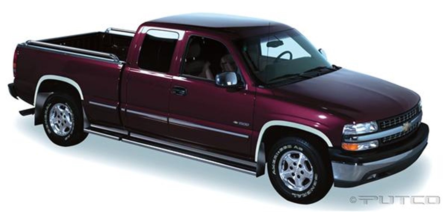 Putco 97102 Stainless Steel Full Fender Trim Kit for Chevrolet and GMC