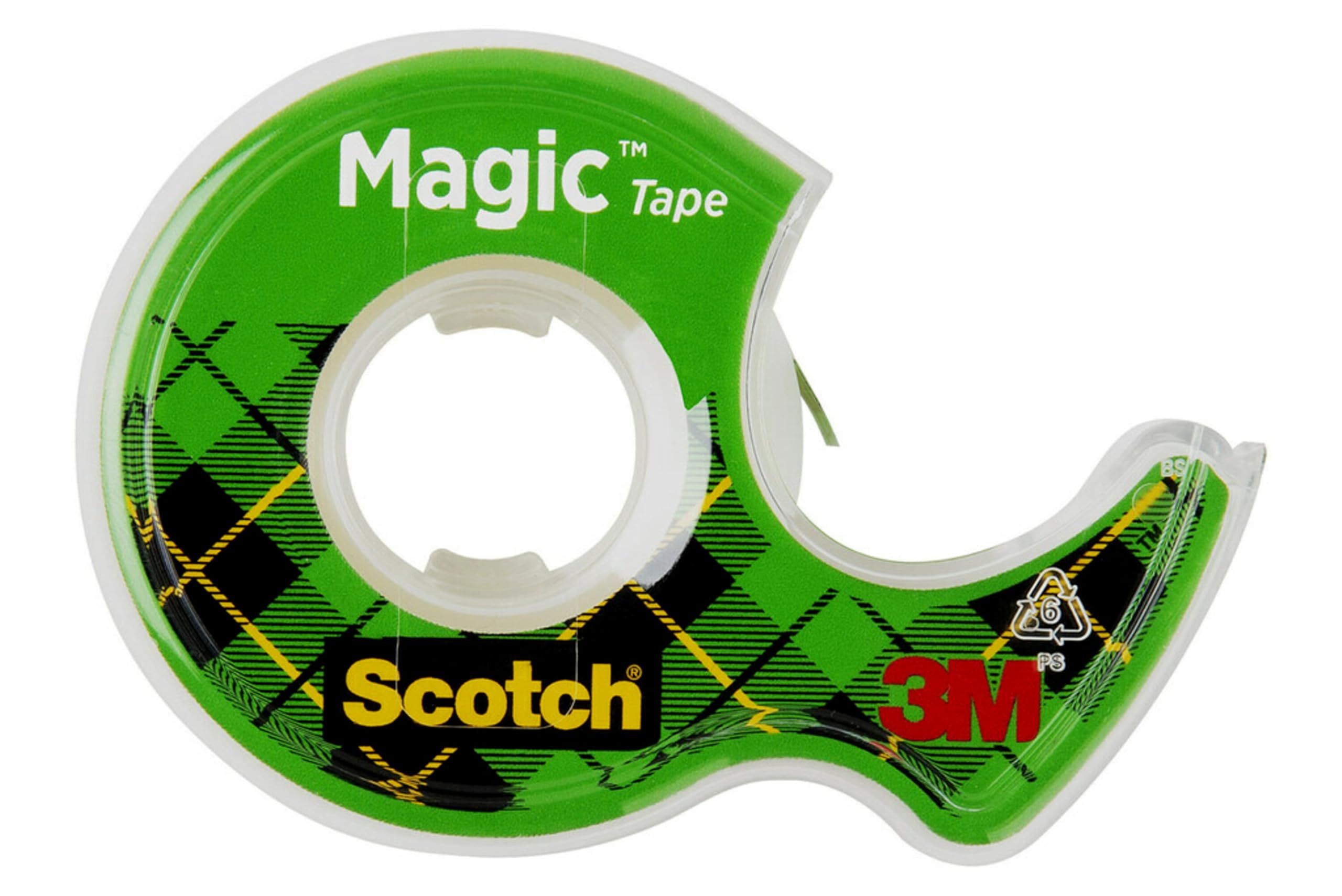 Scotch Magic Tape, 6 Rolls, Numerous Applications, Invisible, Engineered for Repairing, 3/4 x 650 Inches, Boxed (6122)