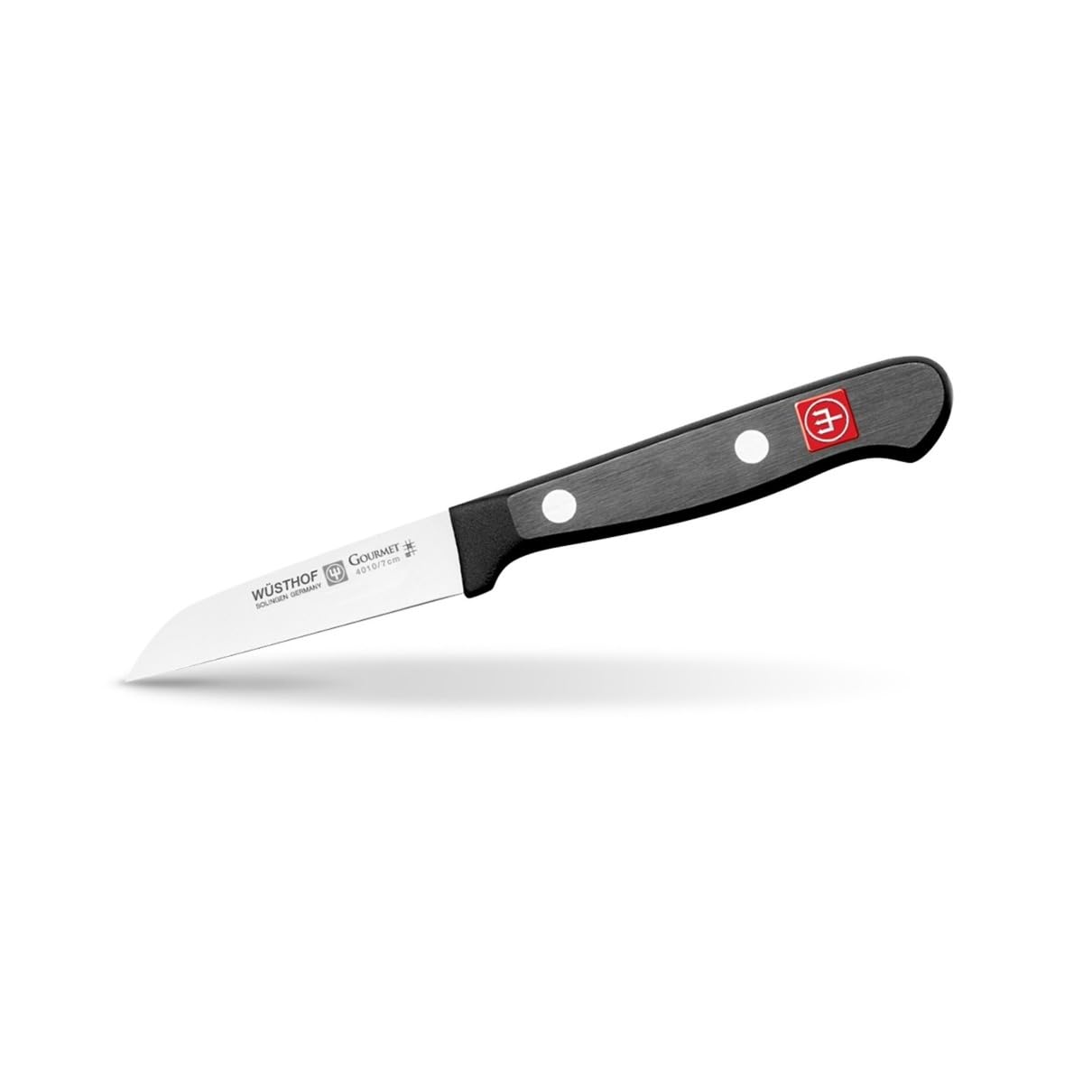 WÜSTHOF Gourmet Two and a Half Inch Paring Knife | 2.5" Paring Knife | Precise Laser Cut High Carbon Stainless Steel Paring Utility Knife – Model