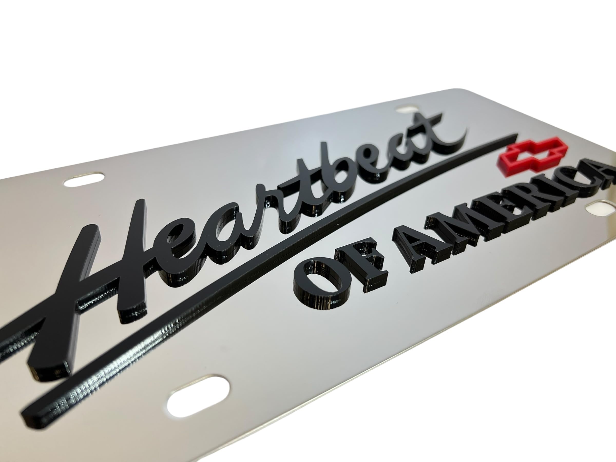 Heartbeat of America License Plate