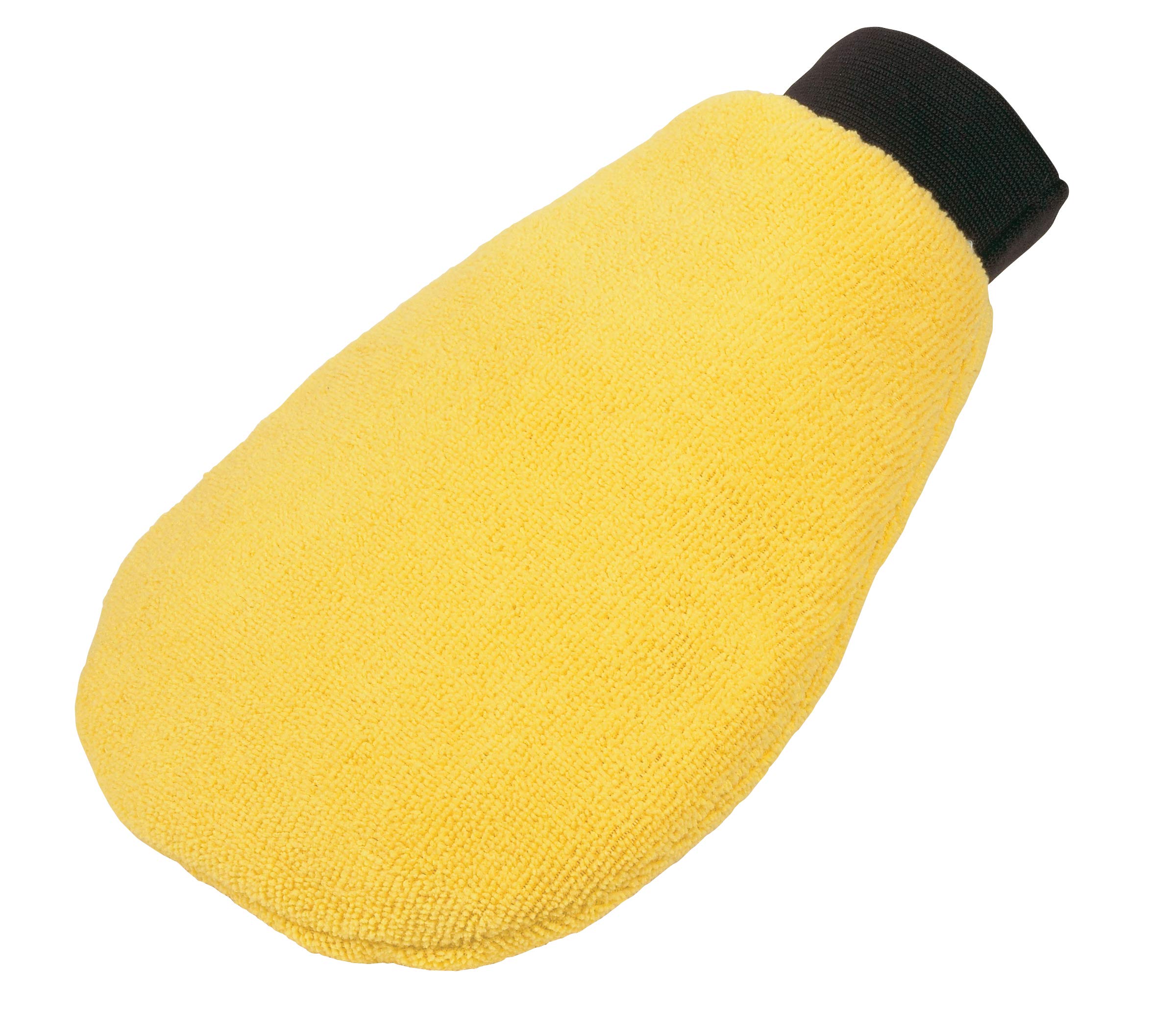 Carrand 40307 Microfiber Car Wash Mitt , Yellow