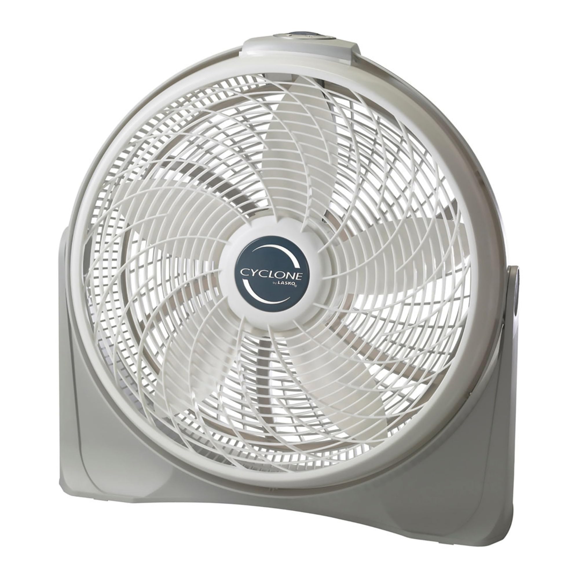 Lasko 3520 Cyclone 20-Inch Pivoting Floor Fan, 1-Pack, Gray