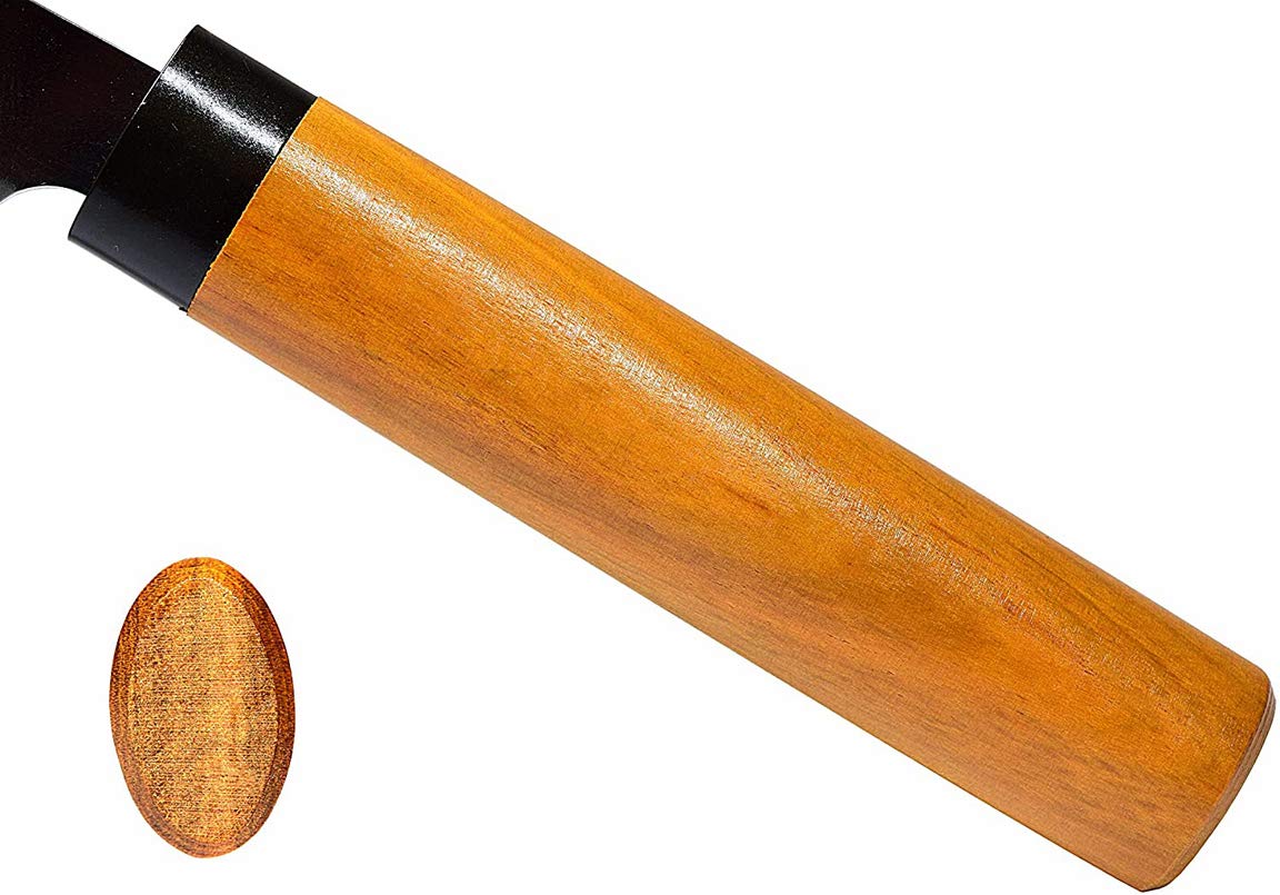 Happy Sales HSST-100, Japanese paring knife with sheath, Natural