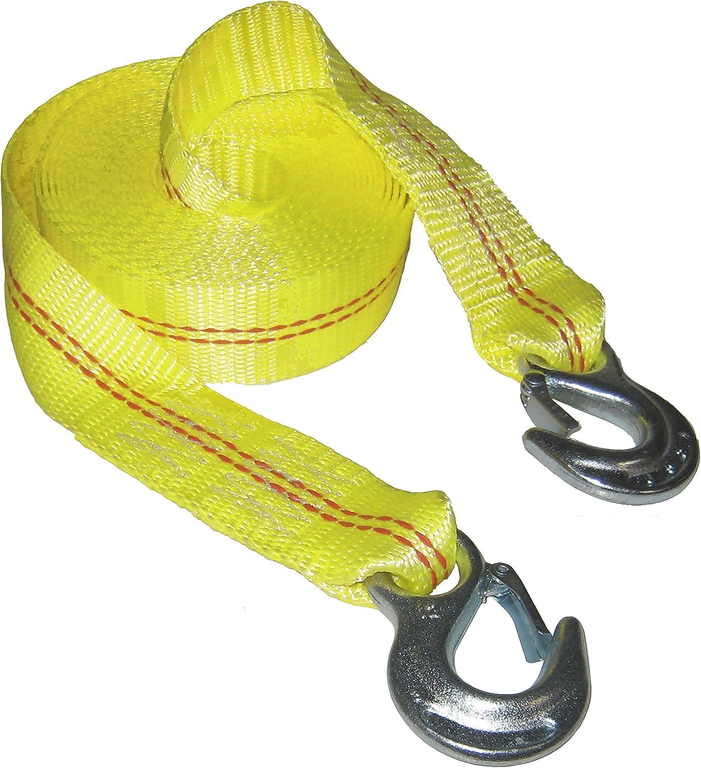 Keeper – 2” x 25’ Emergency Vehicle Towing And Recovery Strap - 5,000 lbs. Max Vehicle Weight And 12,000 lbs. Break Strength