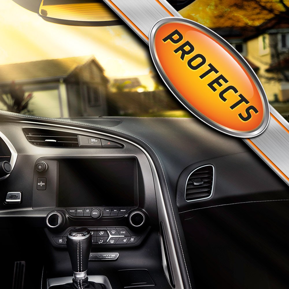 Original Protectant Wipes by Armor All, Disposable Car Cleaning Wipes Renews and Revitalizes Automotive Interiors, 25 count