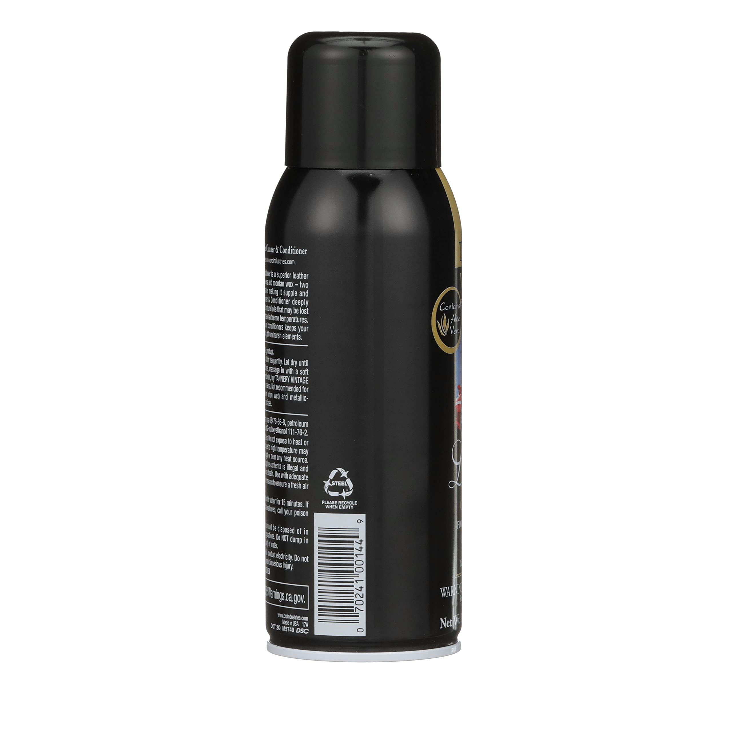 CRC 40144 Tannery Vintage Leather Cleaner and Conditioner, 10 Wt Oz