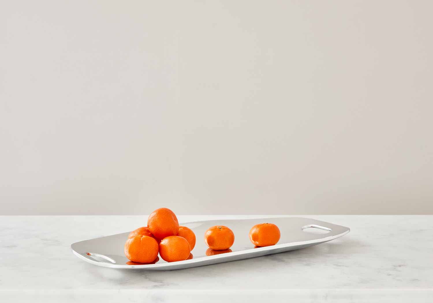 Nambe Handled 21” serving tray