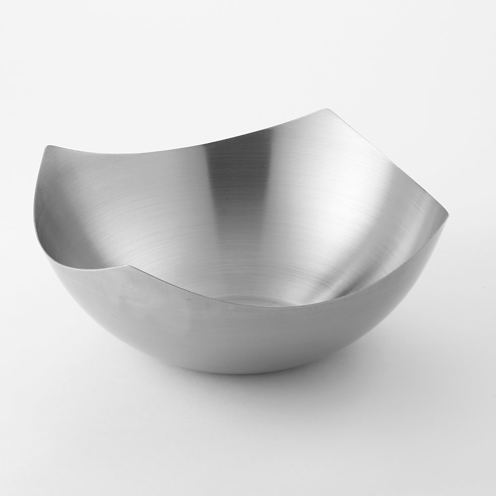 American Metalcraft - SB5 SB7 Stainless Steel Squound Solid Bowl, Silver, 67-Ounces