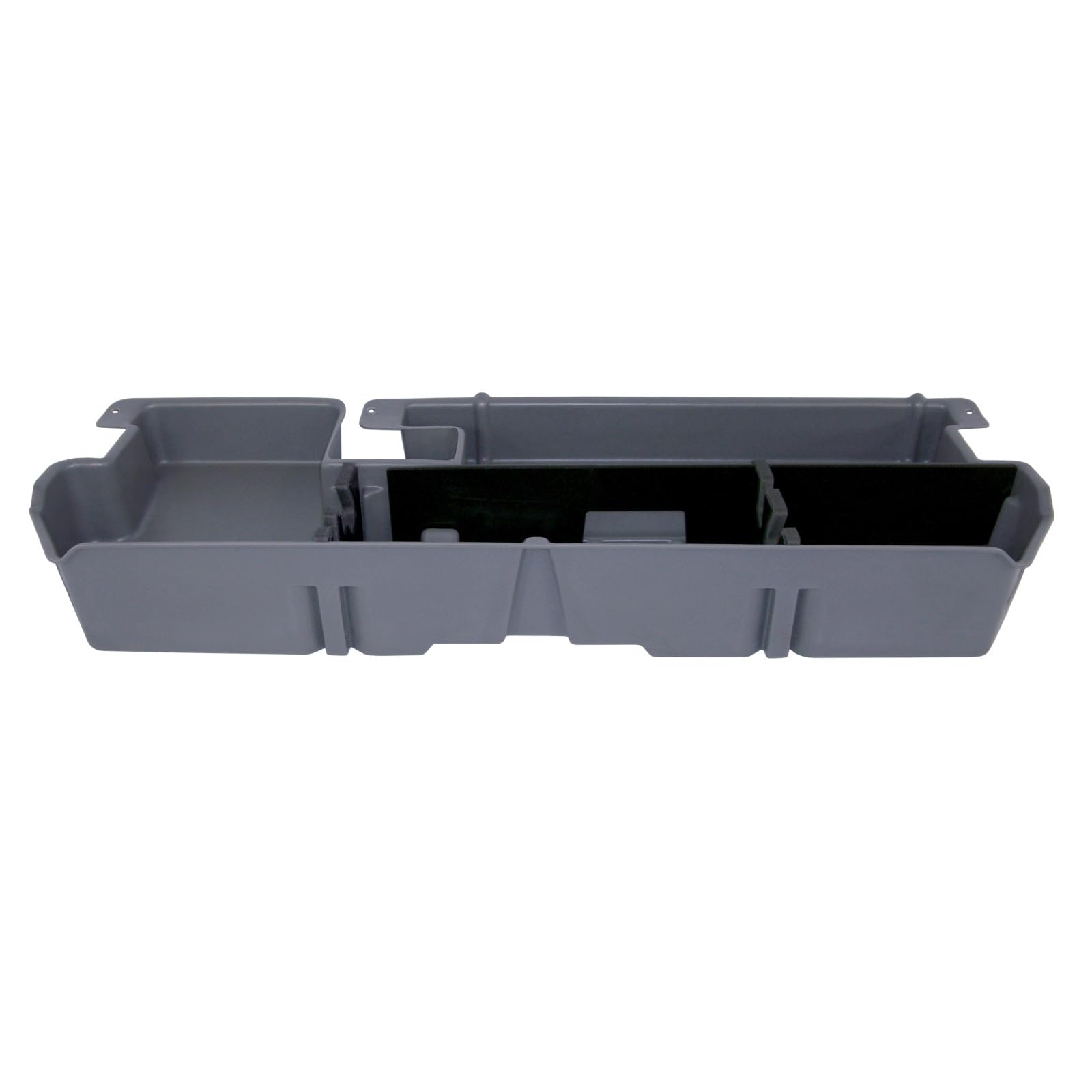 DU-HA Under Seat Storage Fits 07-21 Toyota Tundra Double Cab without Subwoofer, Dk Grey, Part #60052