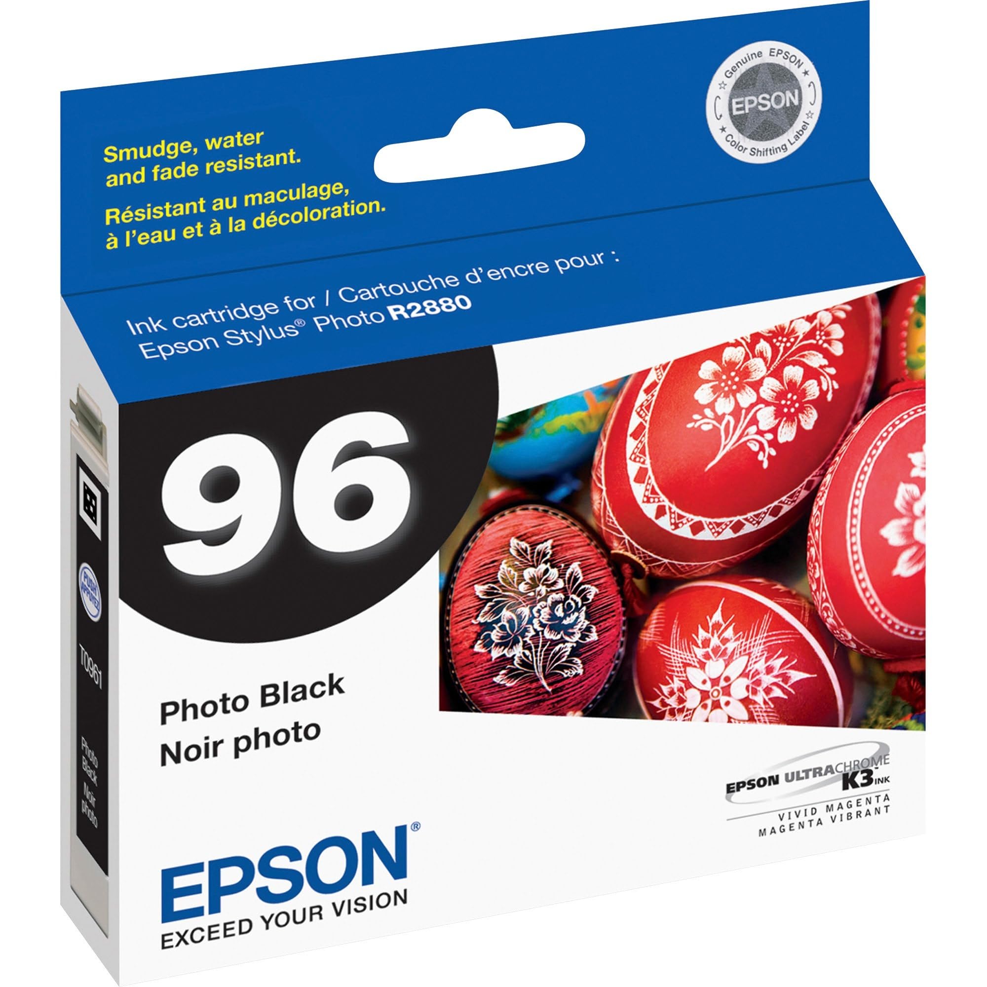 Epson UltraChrome K3 Inkjet Cartridge (Photo Black) (T096120)