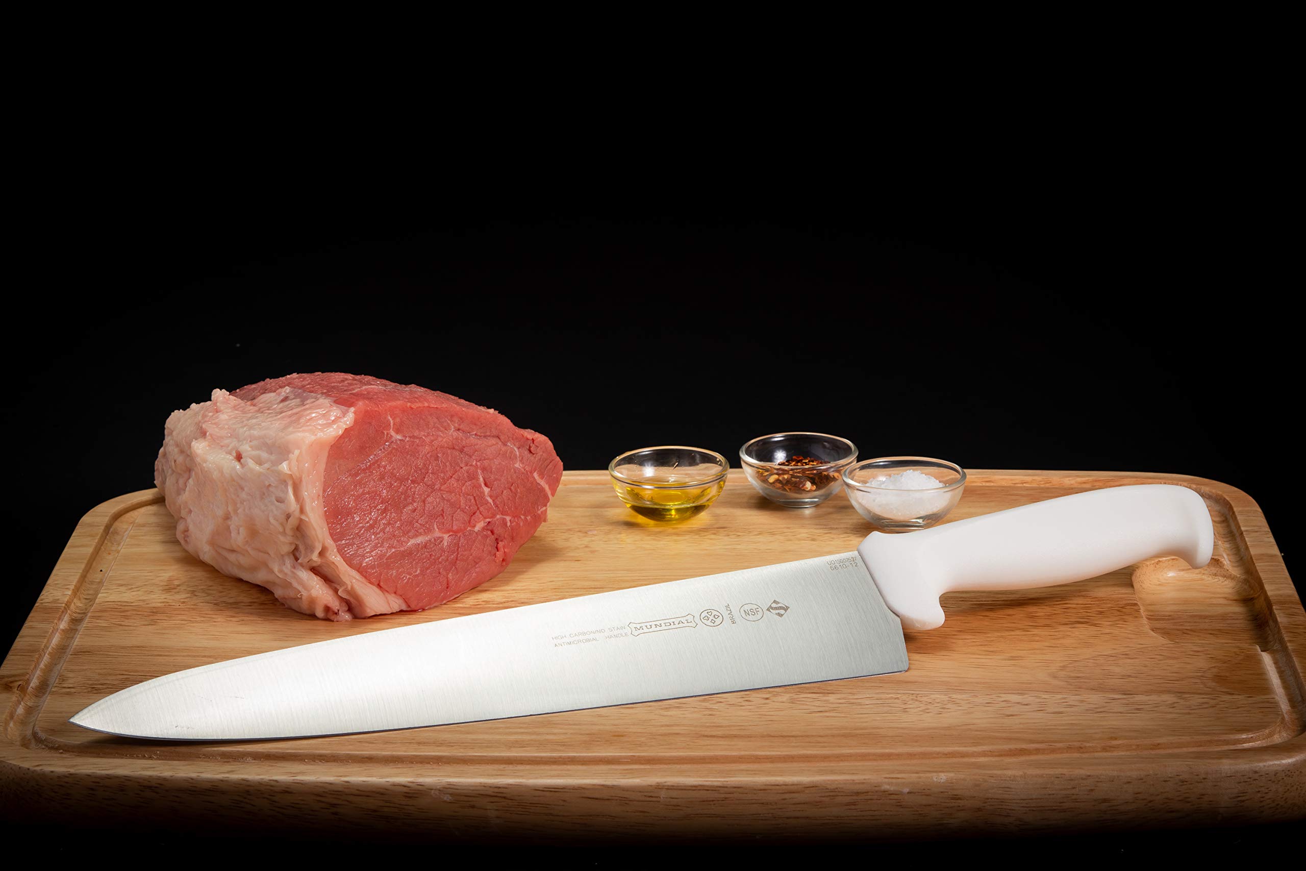 Mundial 5600 Series Cook's Knife, 22 x 7.75 x 2.5 inches, Black