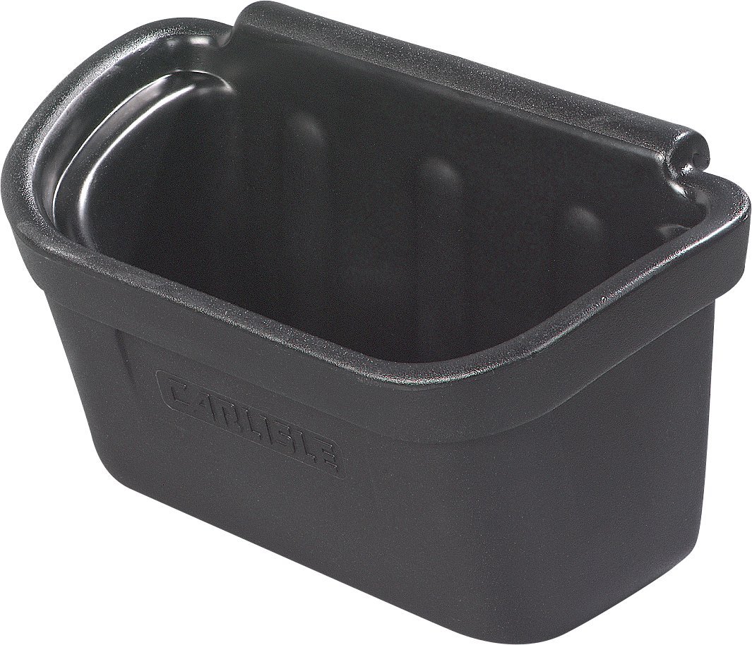 CFS CC11SH03 Polycarbonate Silverware Bin for Bussing Cart, 11" Length x 18" Width x 11" Height, Black